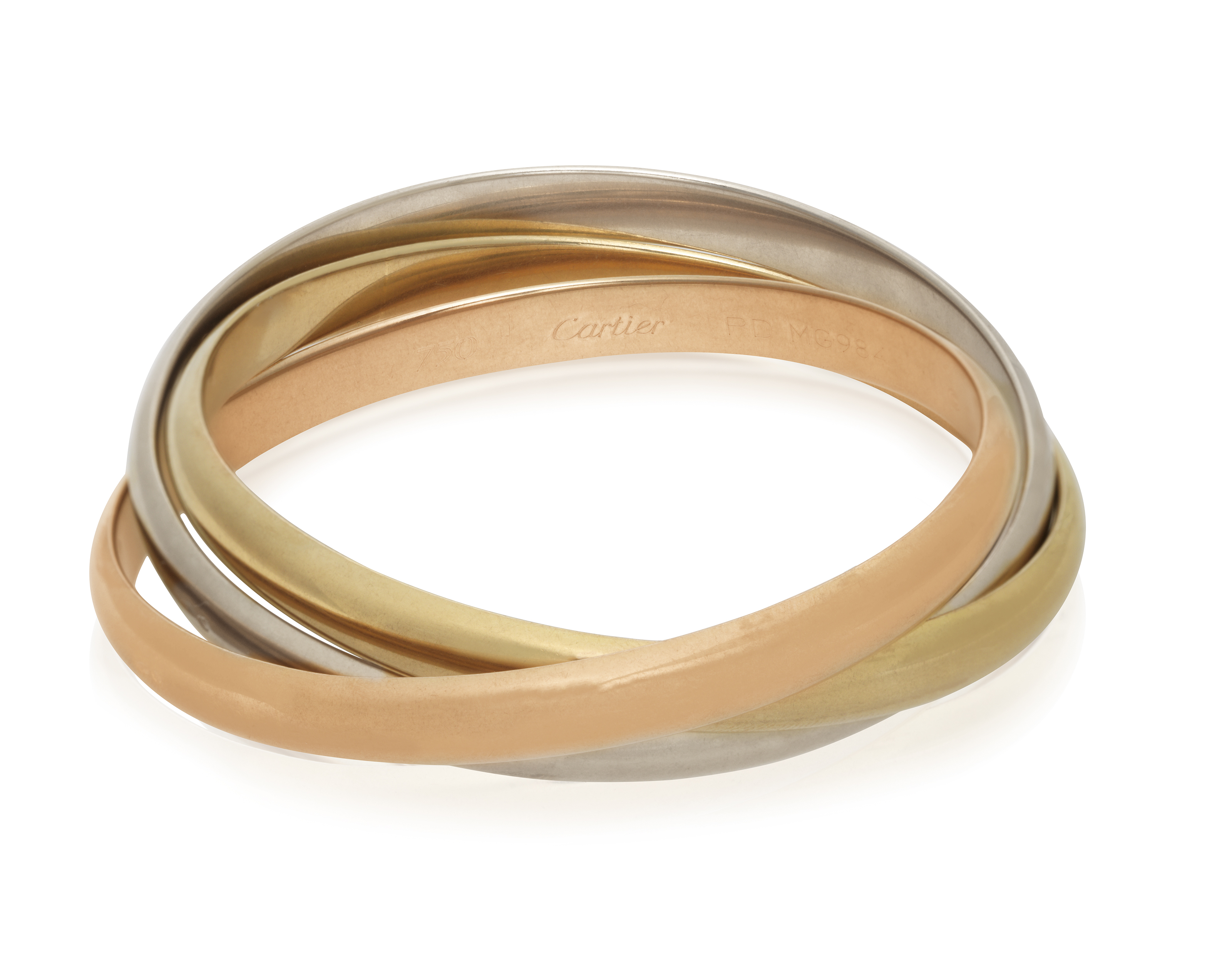 CARTIER 'TRINITY' BANGLE BRACELET, Cartier | Christie’s