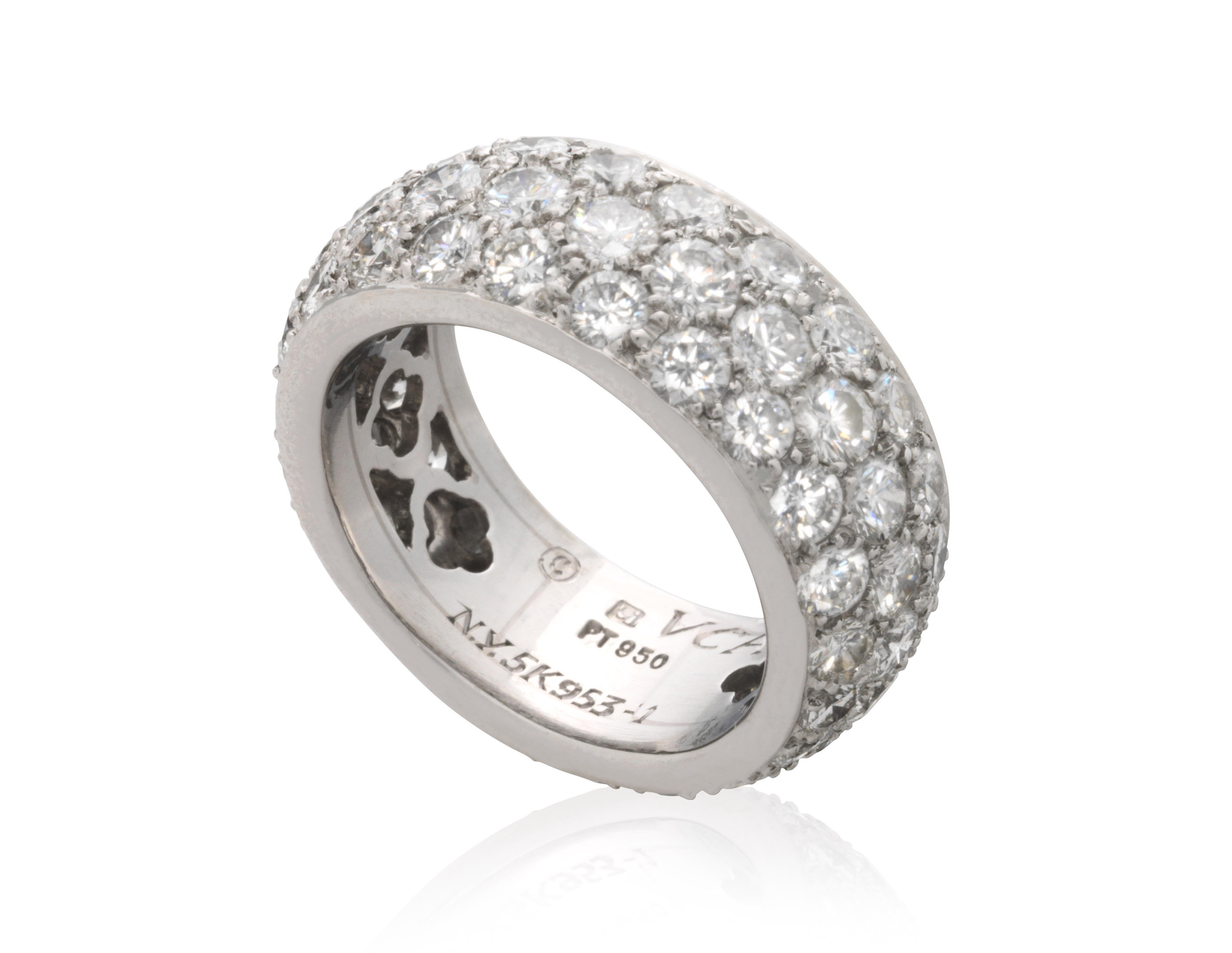 VAN CLEEF & ARPELS DIAMOND BAND RING, | Christie’s