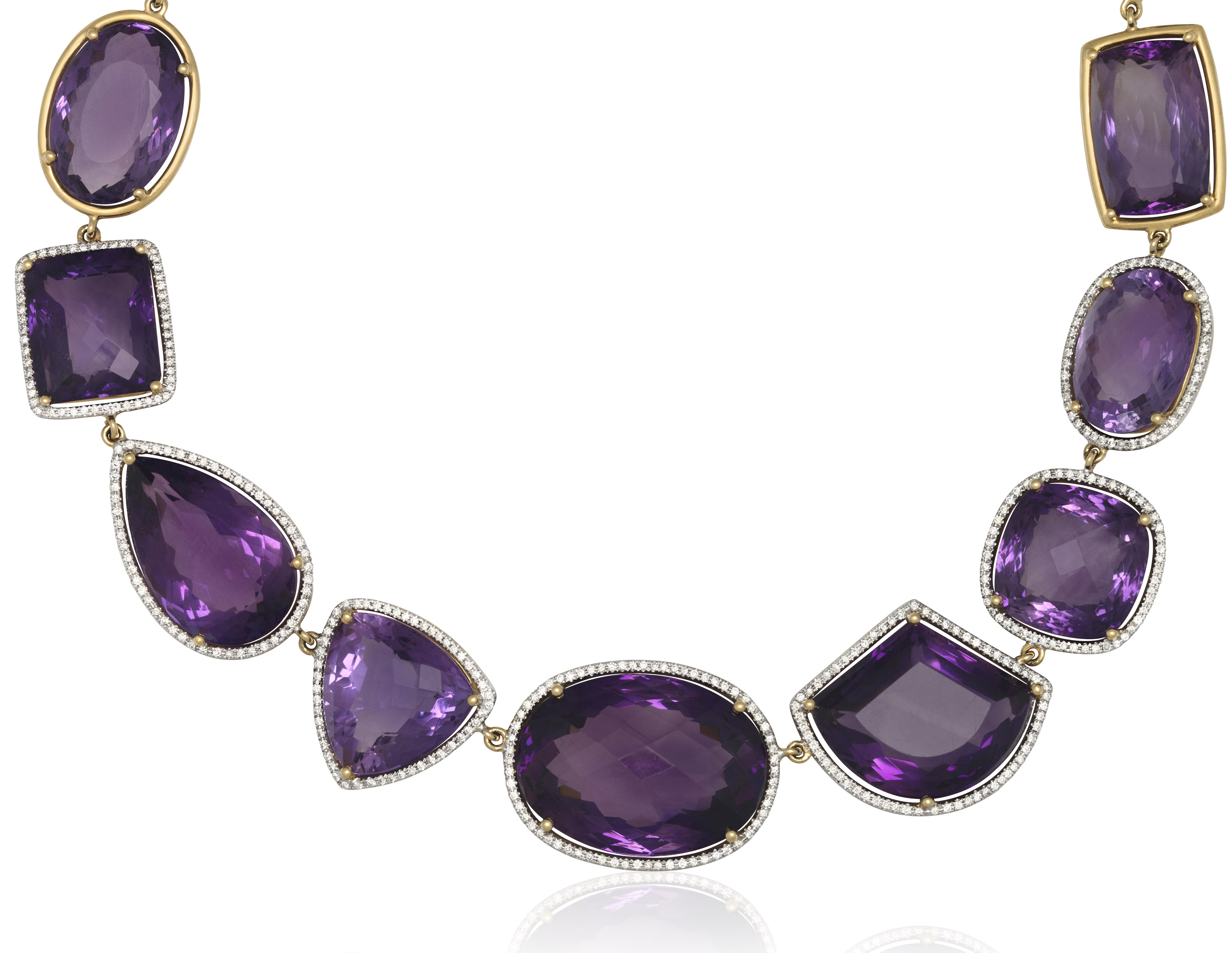 AMETHYST AND DIAMOND NECKLACE, Christie’s AMETHYST AND DIAMOND NECKLACE