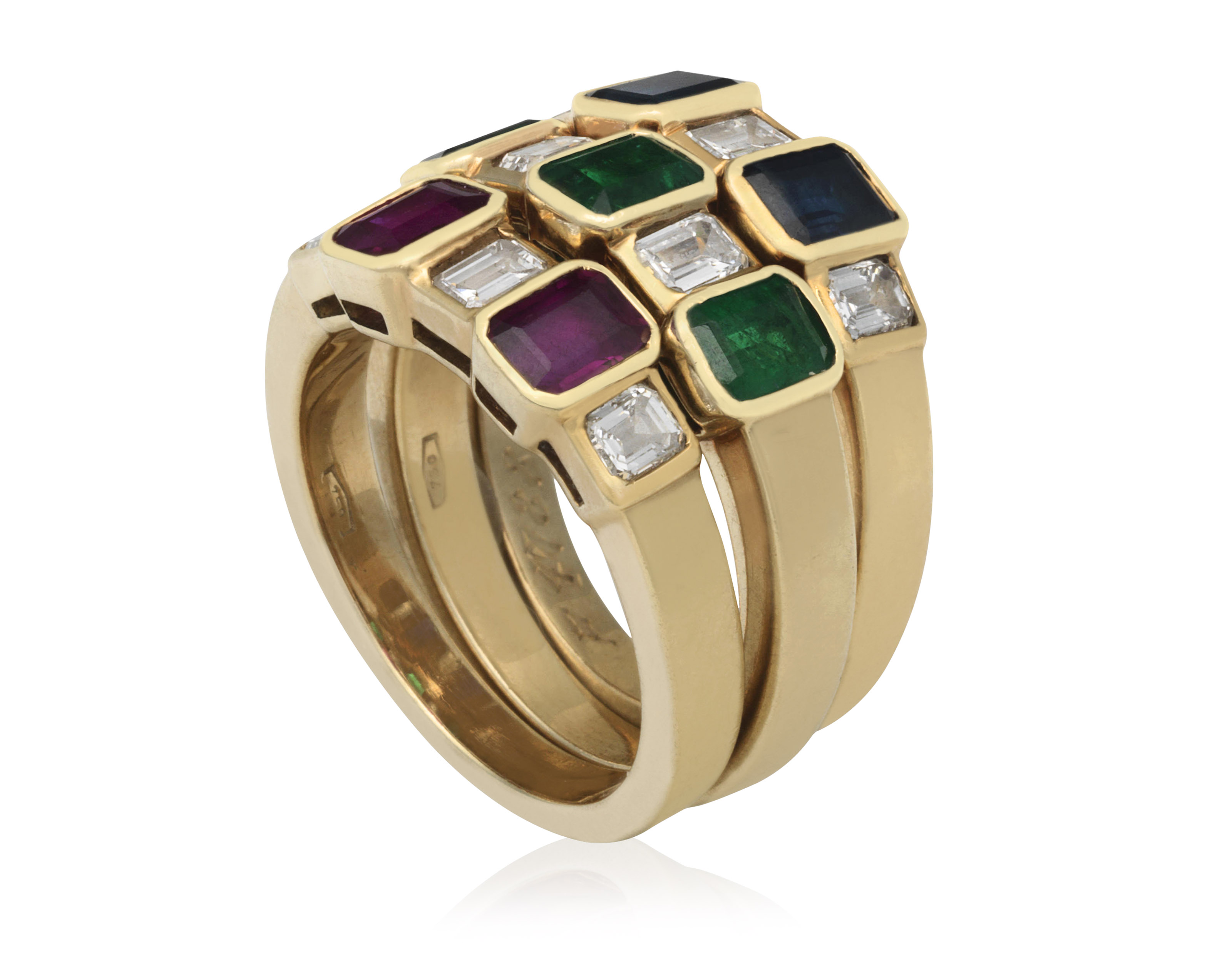 GROUP OF DIAMOND AND GEM SET RINGS, | Christie’s