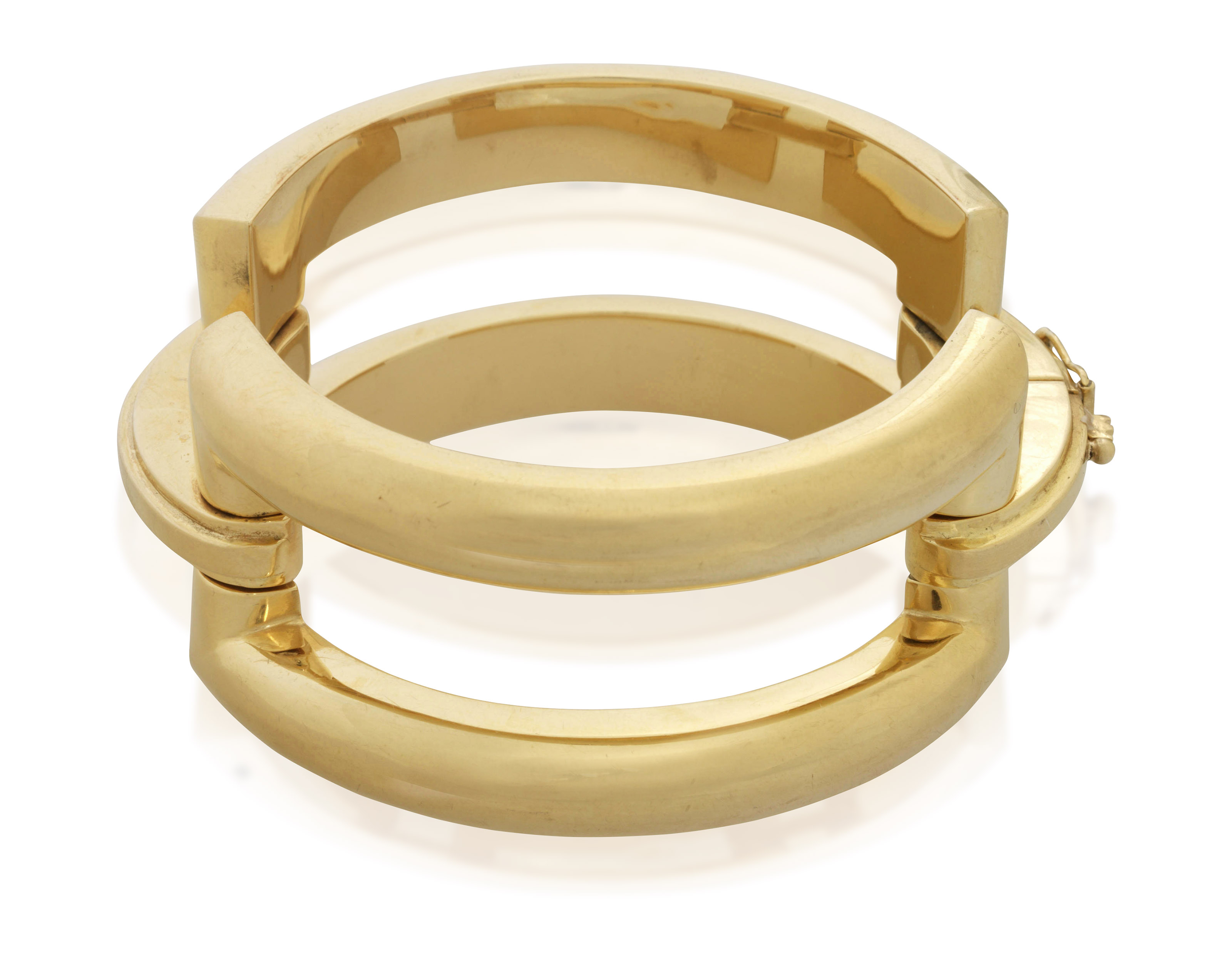 GOLD LARGE LINK BRACELET, | Christie’s