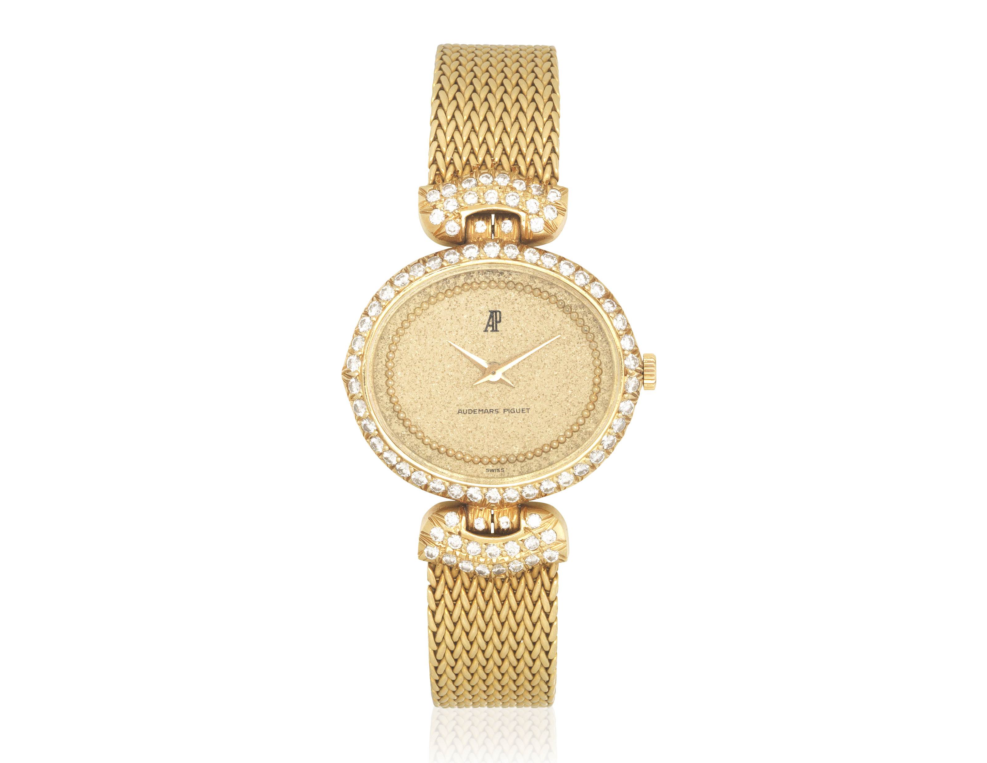 AUDEMARS PIGUET LADIES DIAMOND AND GOLD WATCH, | Christie’s