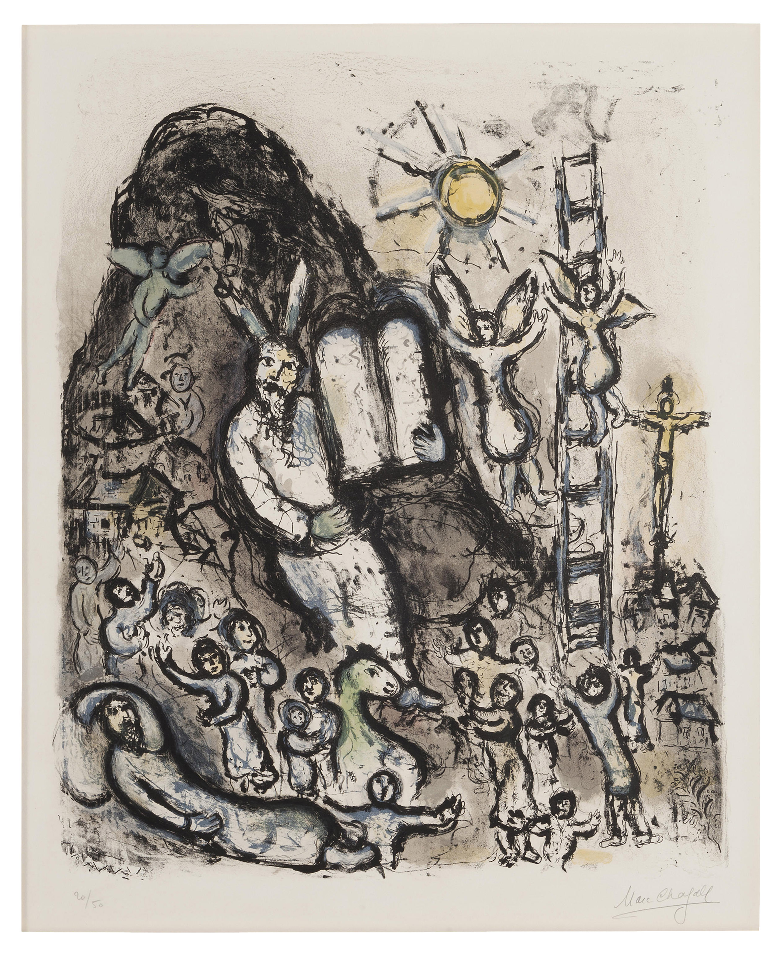MARC CHAGALL (1887-1985), Moses' Vision | Christie’s