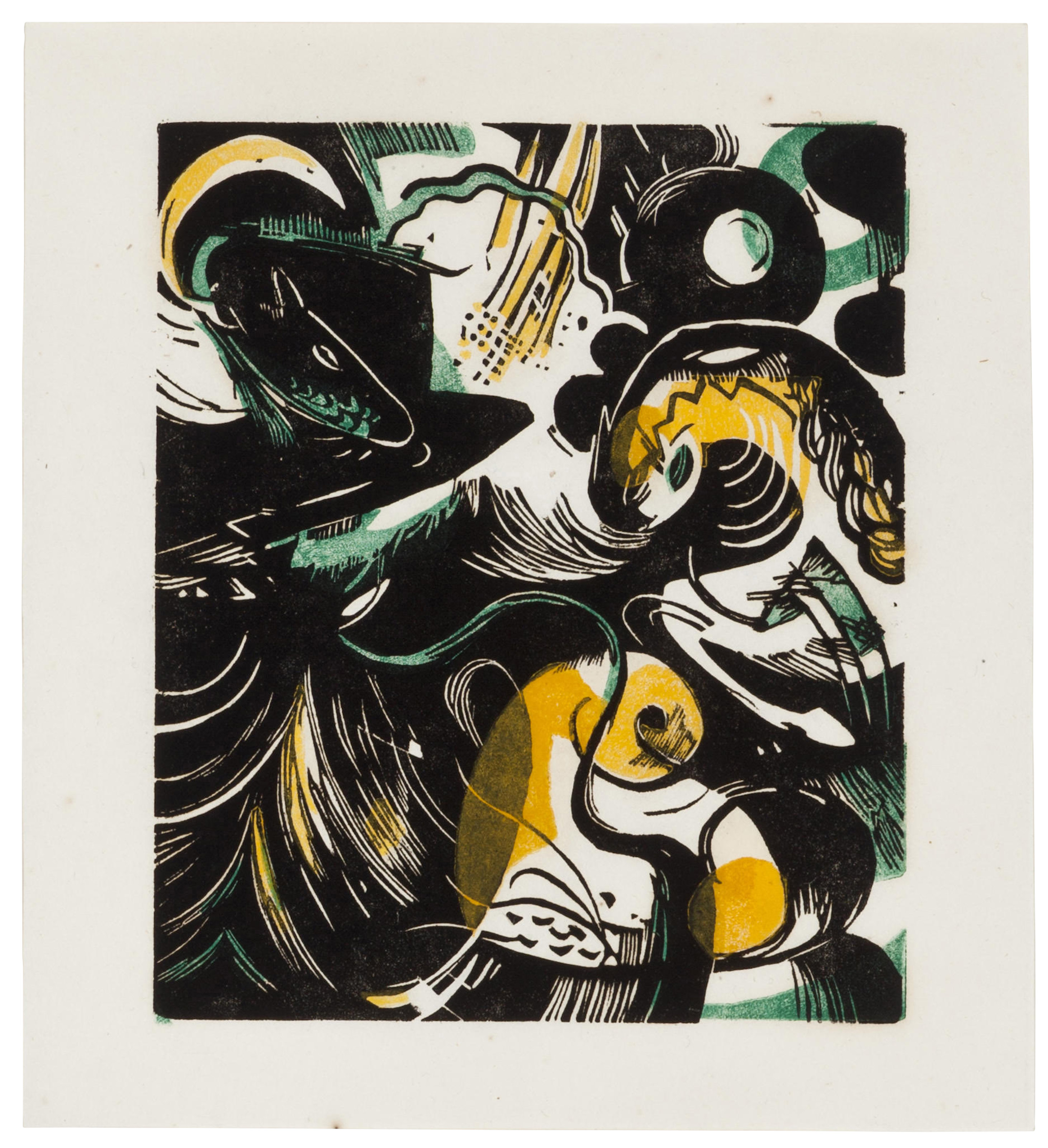 FRANZ MARC (1880-1916), Genesis II (Schöpfungsgeschichte II) | Christie’s