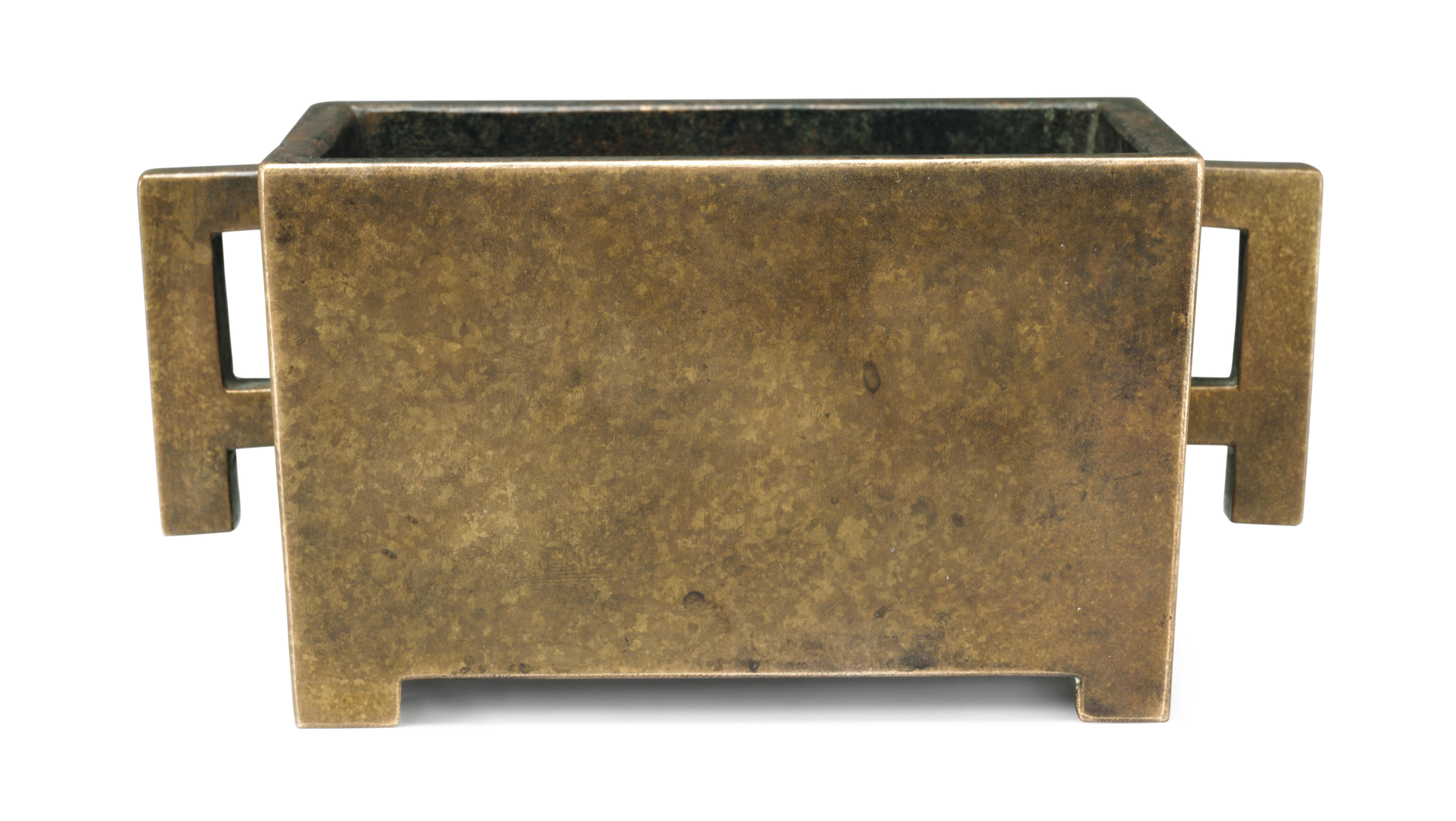 A RECTANGULAR BRONZE CENSER, 18TH-19TH CENTURY | Christie’s