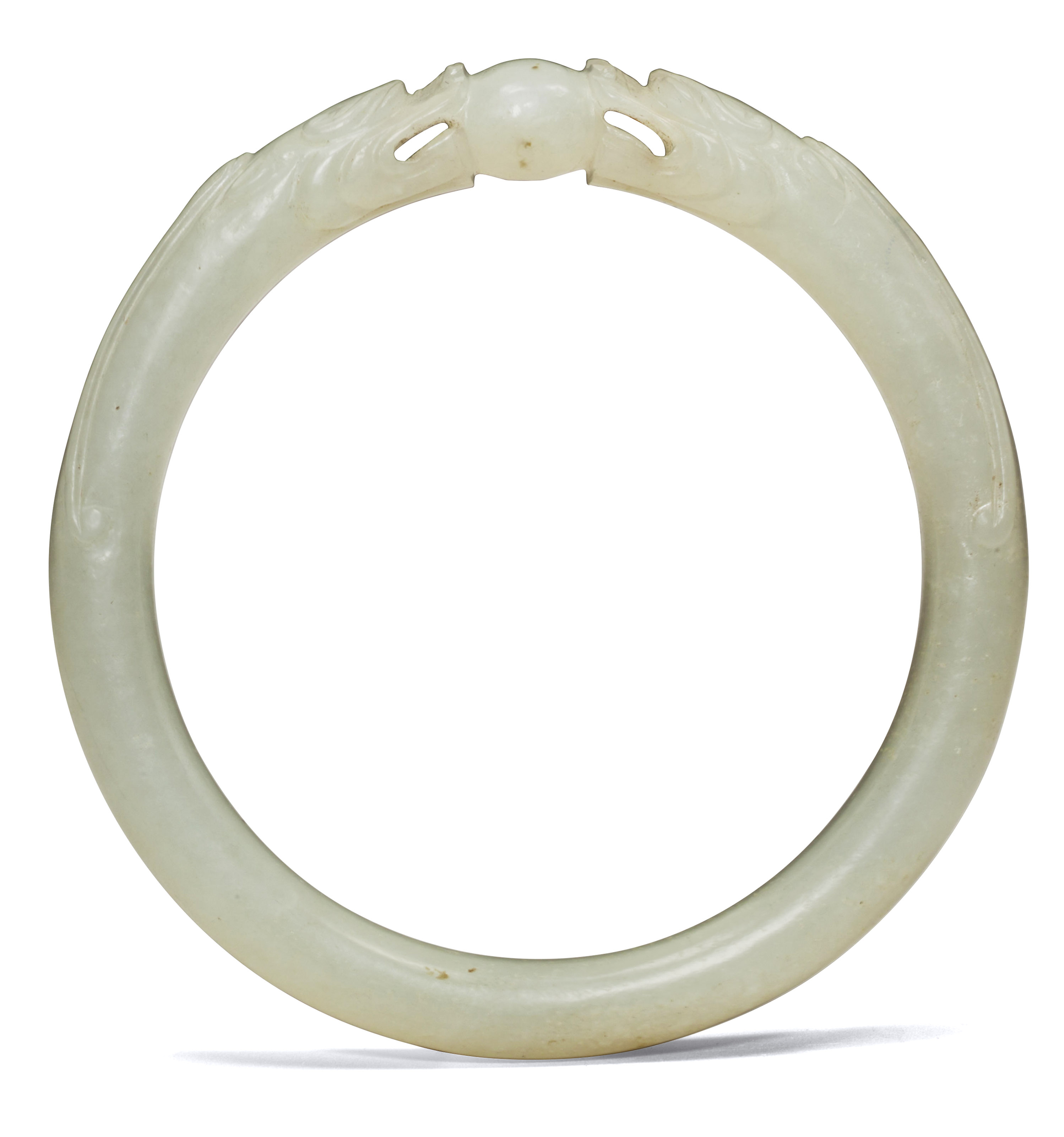white jadeite bangle
