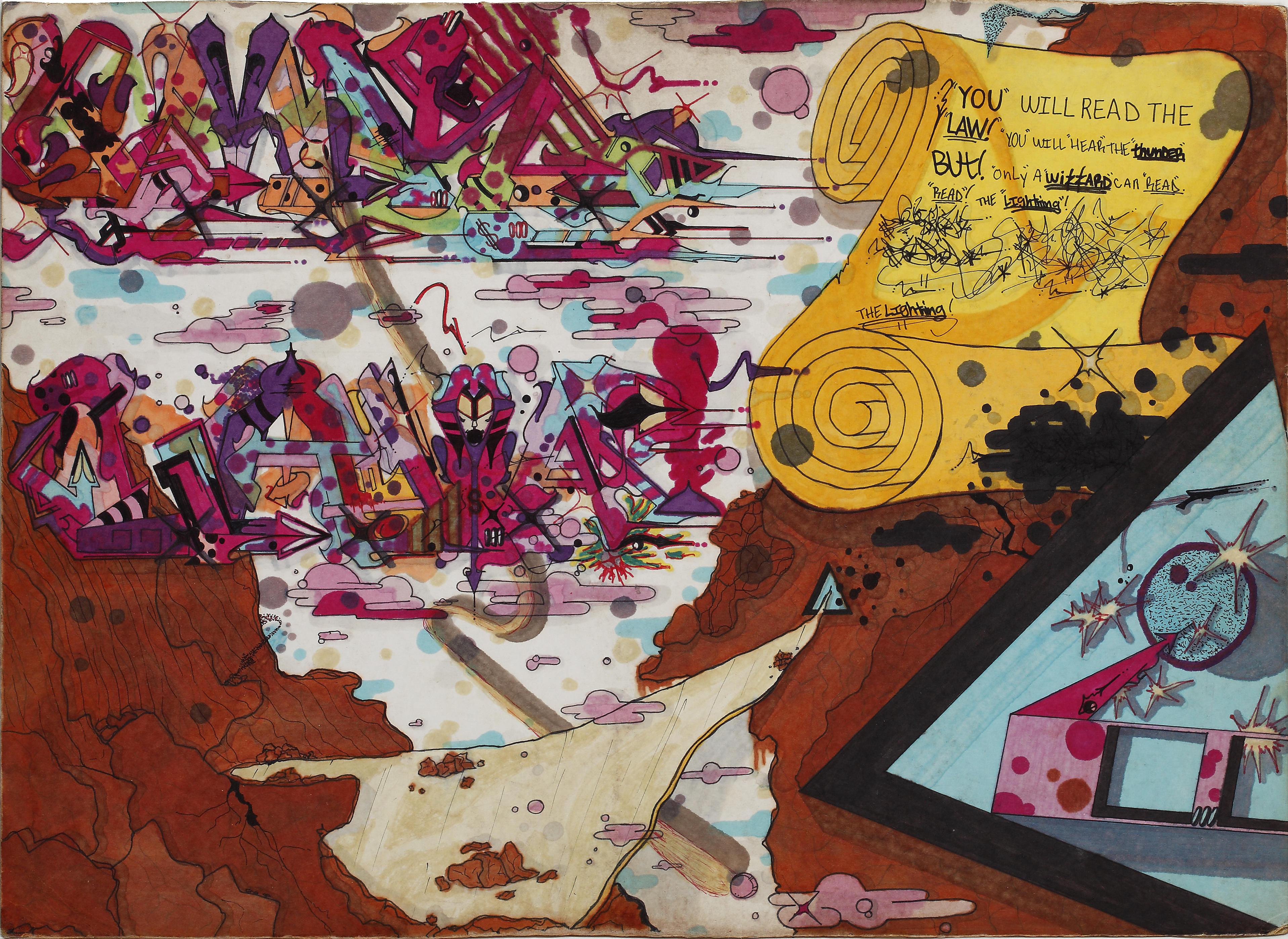 RAMMELLZEE (1960-2010), You Will Read the Law | Christie’s