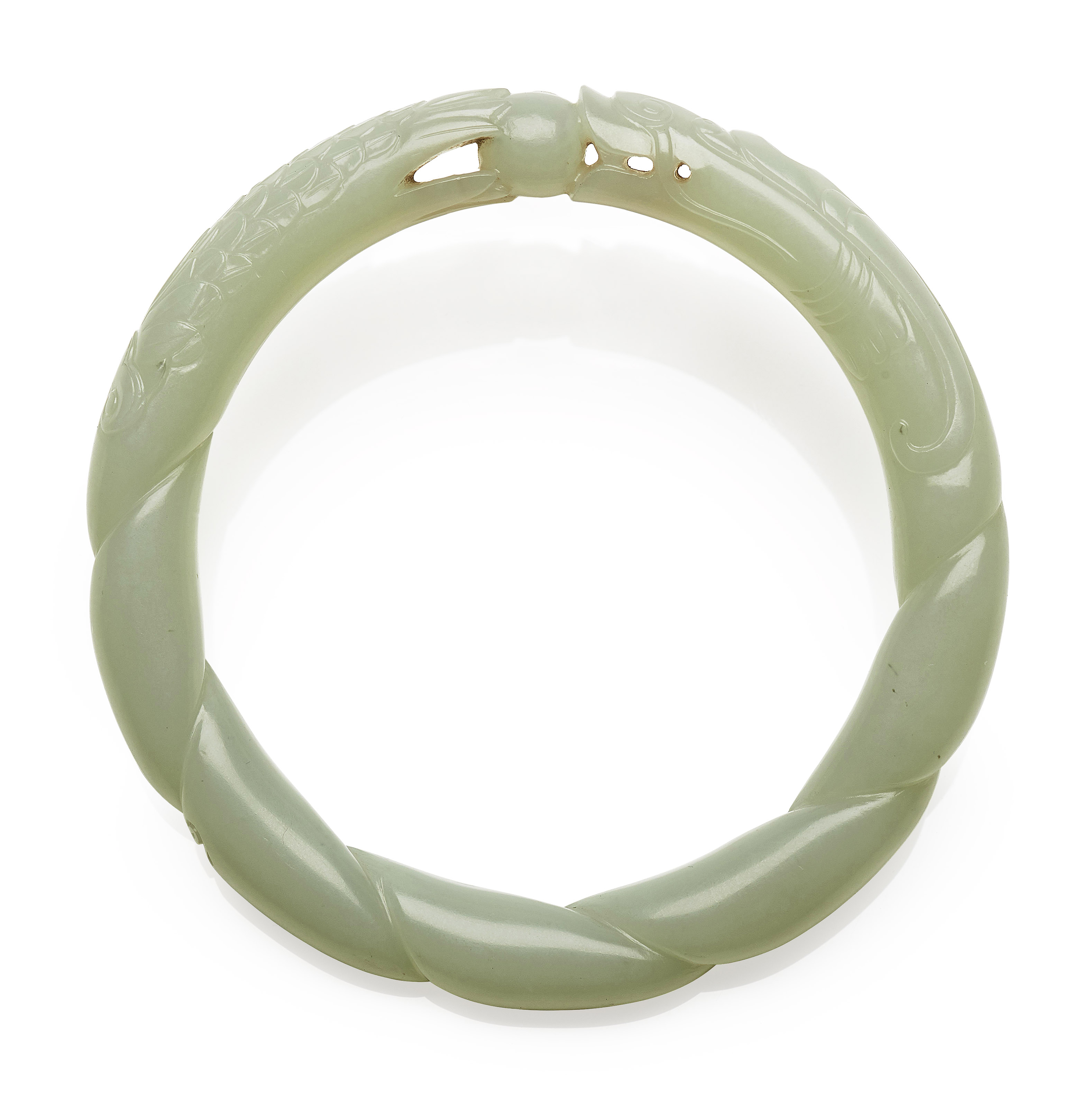 white jadeite bangle