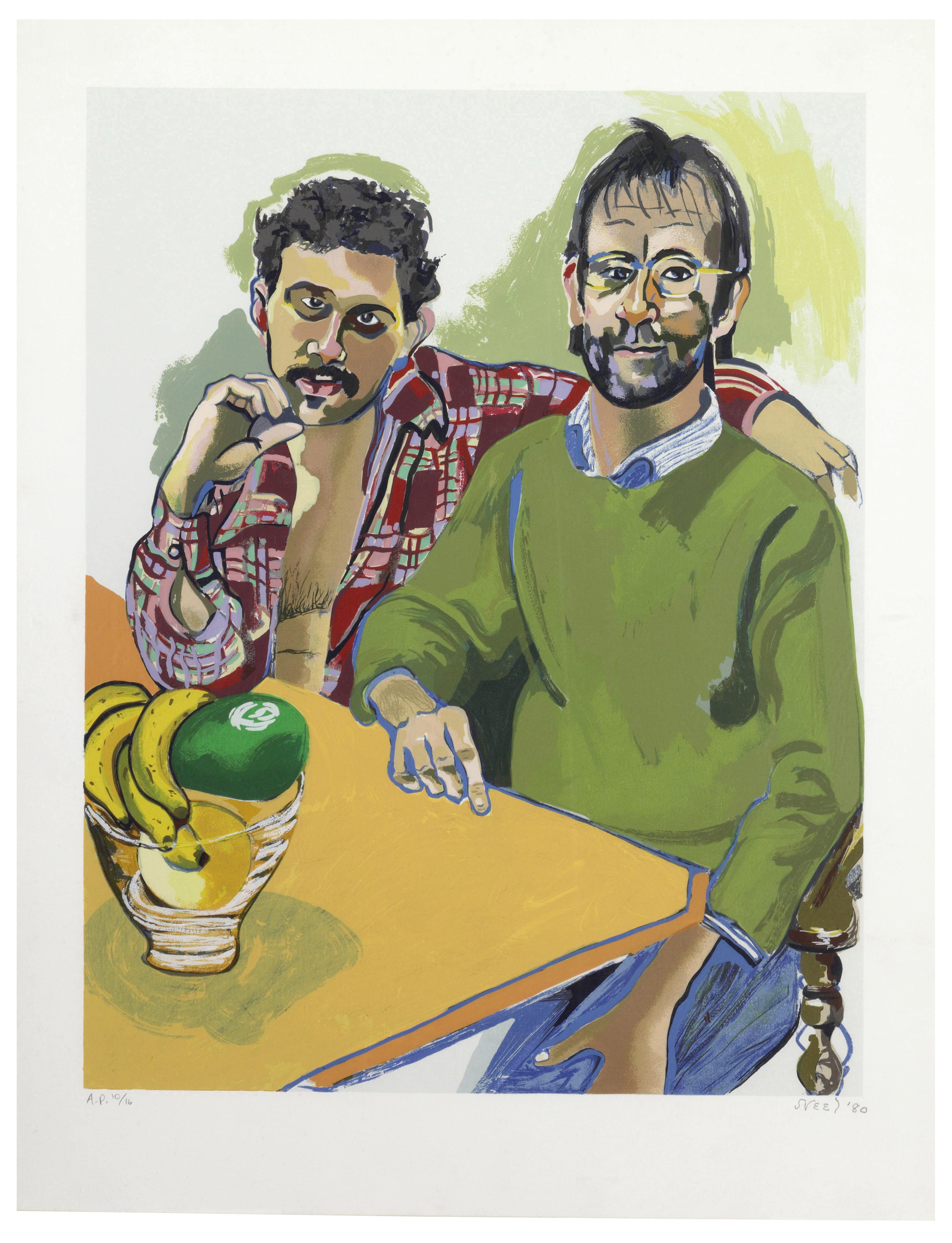 ALICE NEEL (1900-1984), Geoffrey Hendricks and Brian | Christie’s