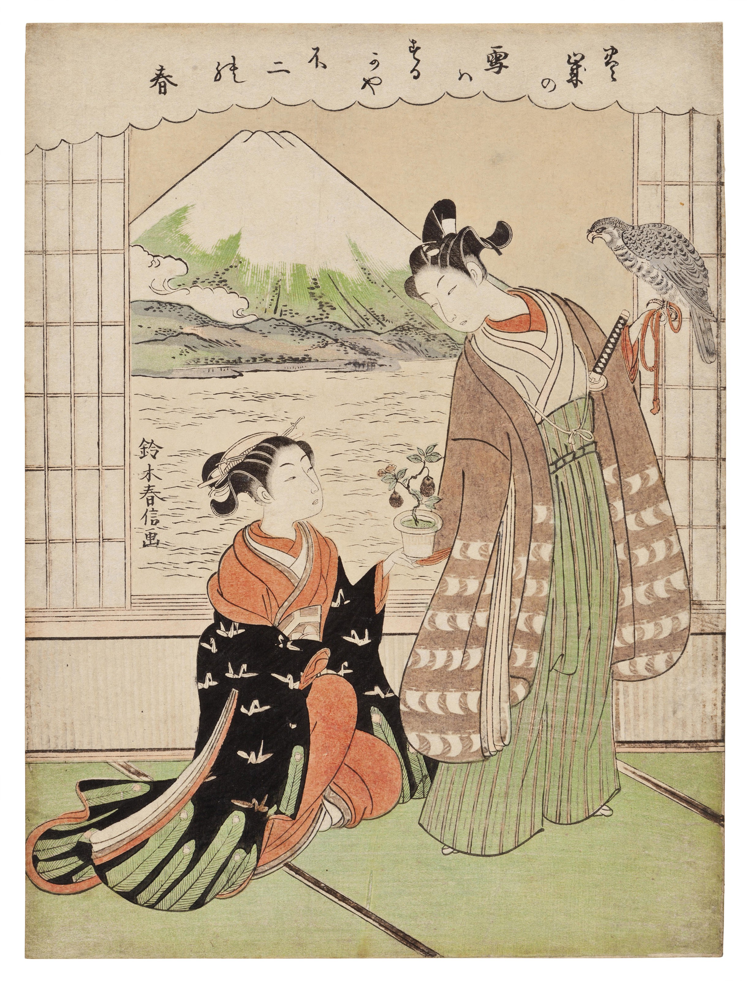 SUZUKI HARUNOBU (1724-1770), First dream of the New Year | Christie’s
