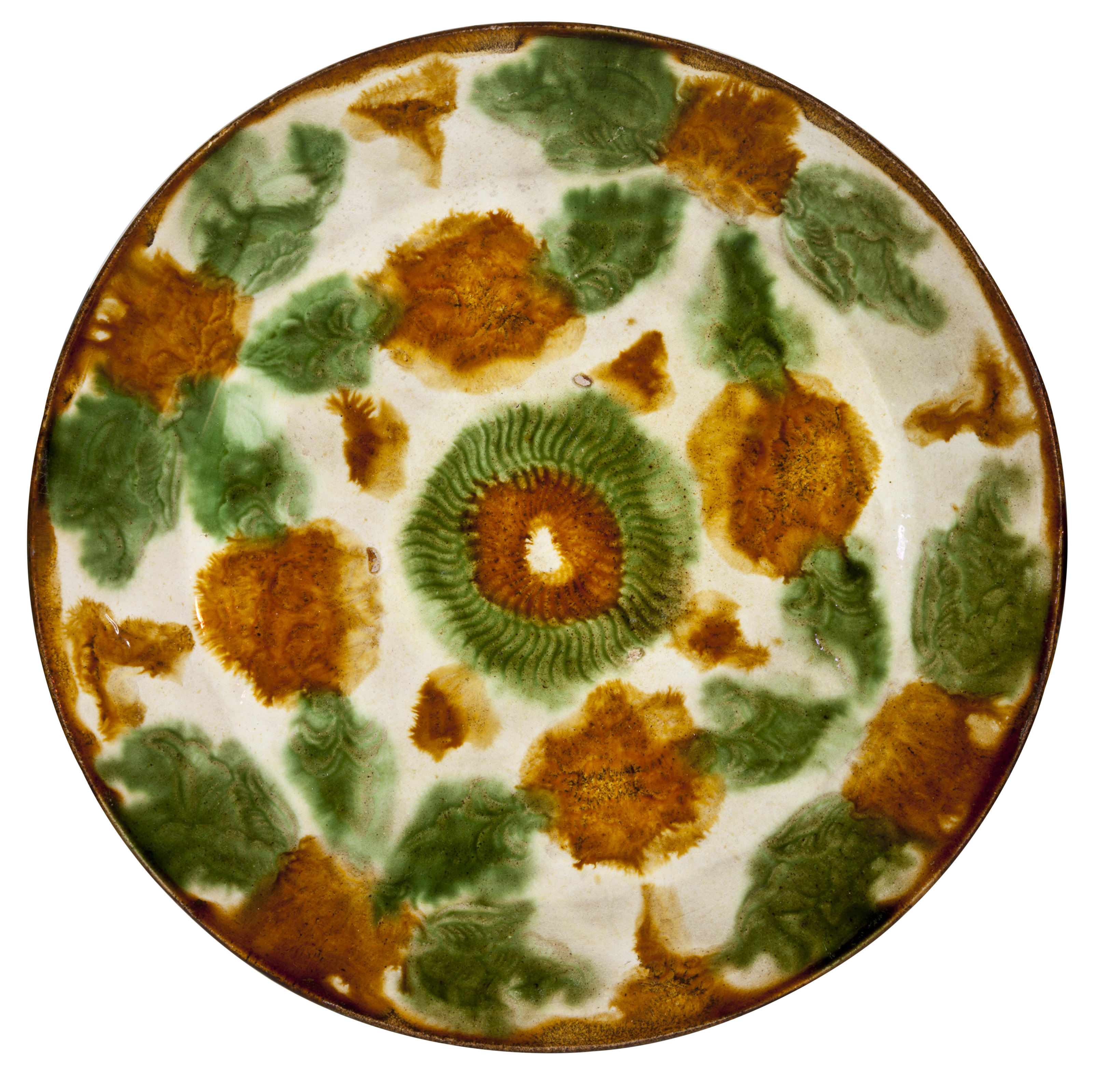 A SANCAI-GLAZED POTTERY DISH, LIAO DYNASTY, 10TH CENTURY | Christie’s