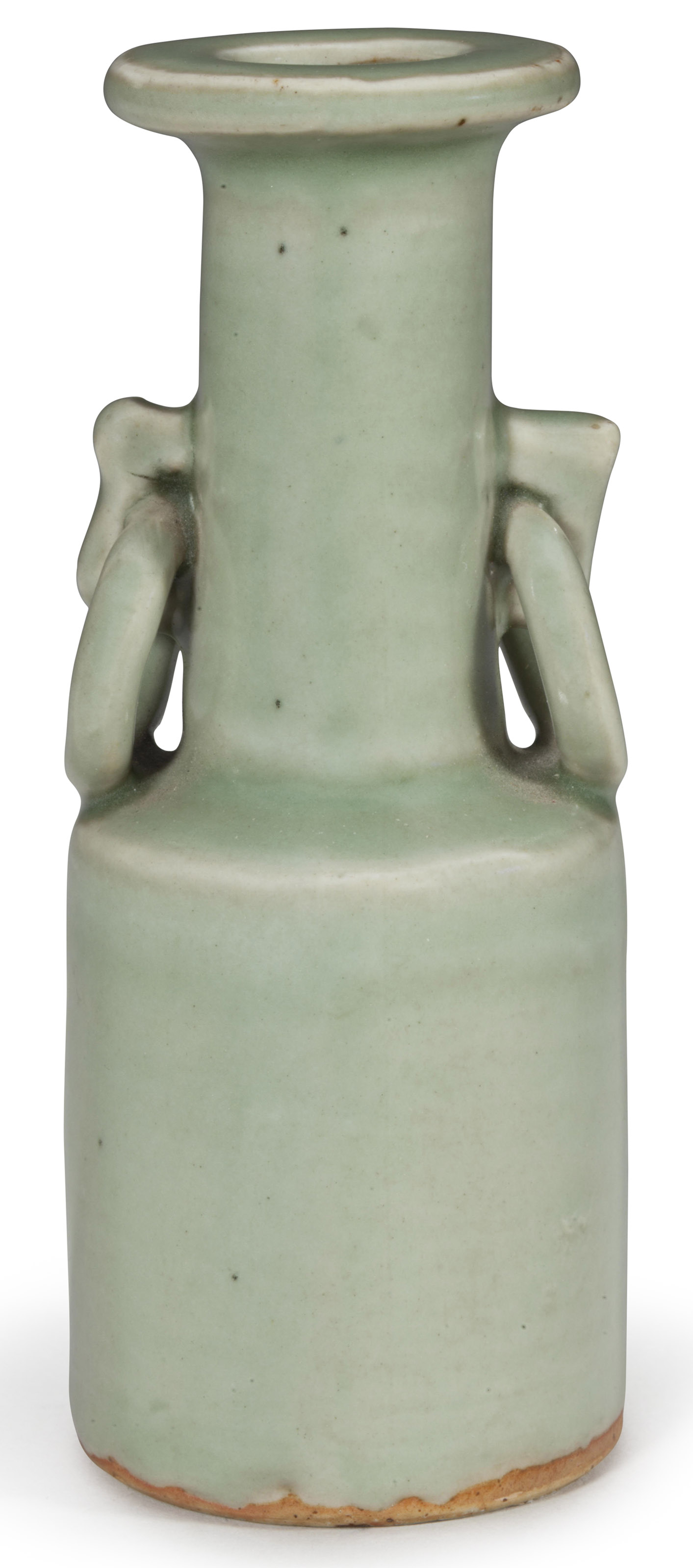 A SMALL LONGQUAN CELADON MALLET VASE, SOUTHERN SONG DYNASTY, 13TH ...