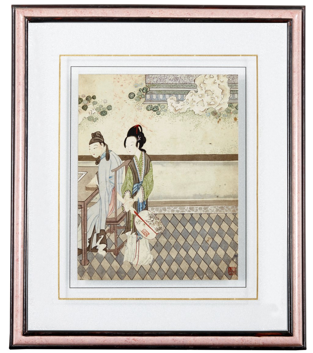 WITH SIGNATURE OF LENG MEI (1669-1742), Figures | Christie’s