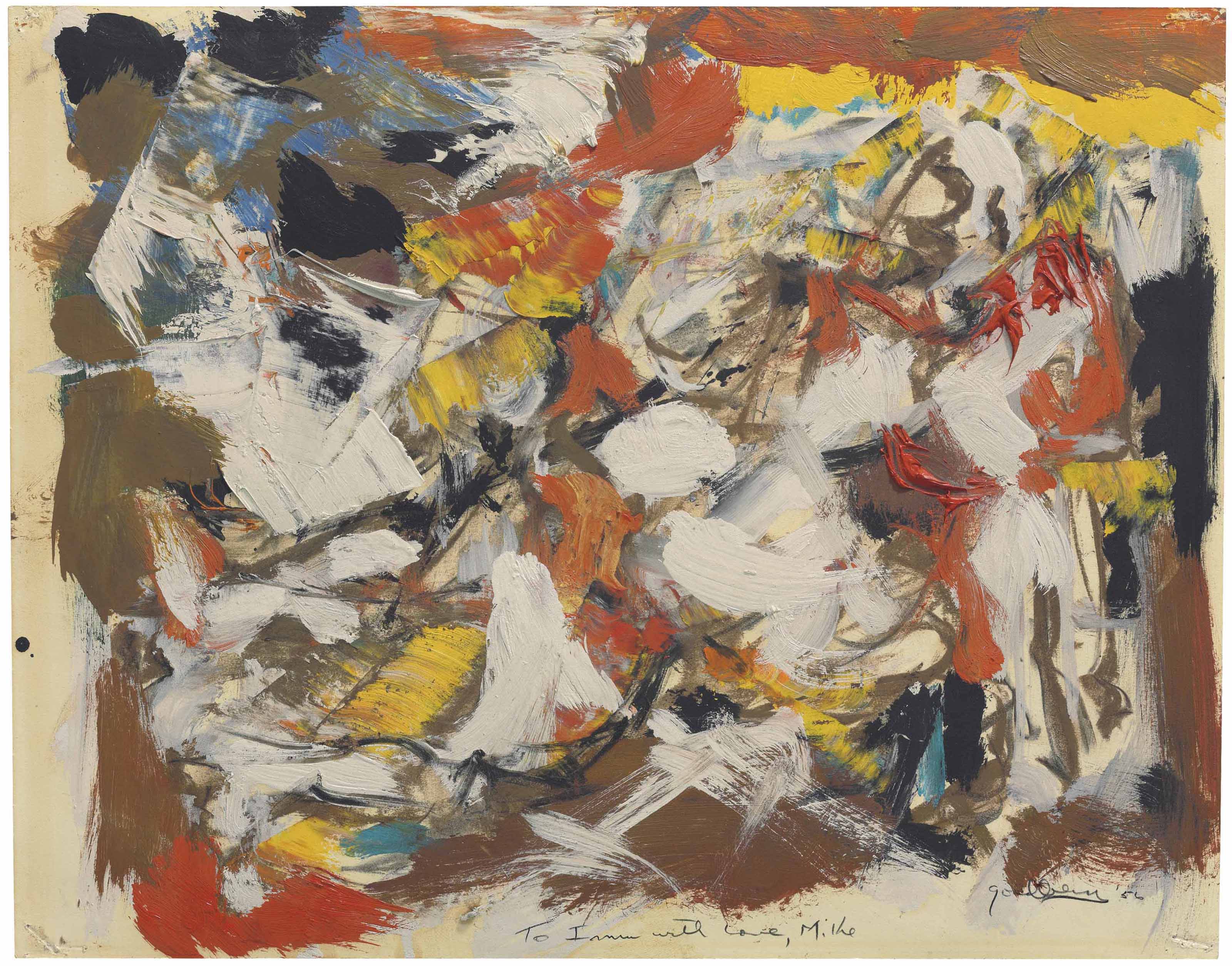 MICHAEL GOLDBERG (1924-2007), Untitled | Christie’s