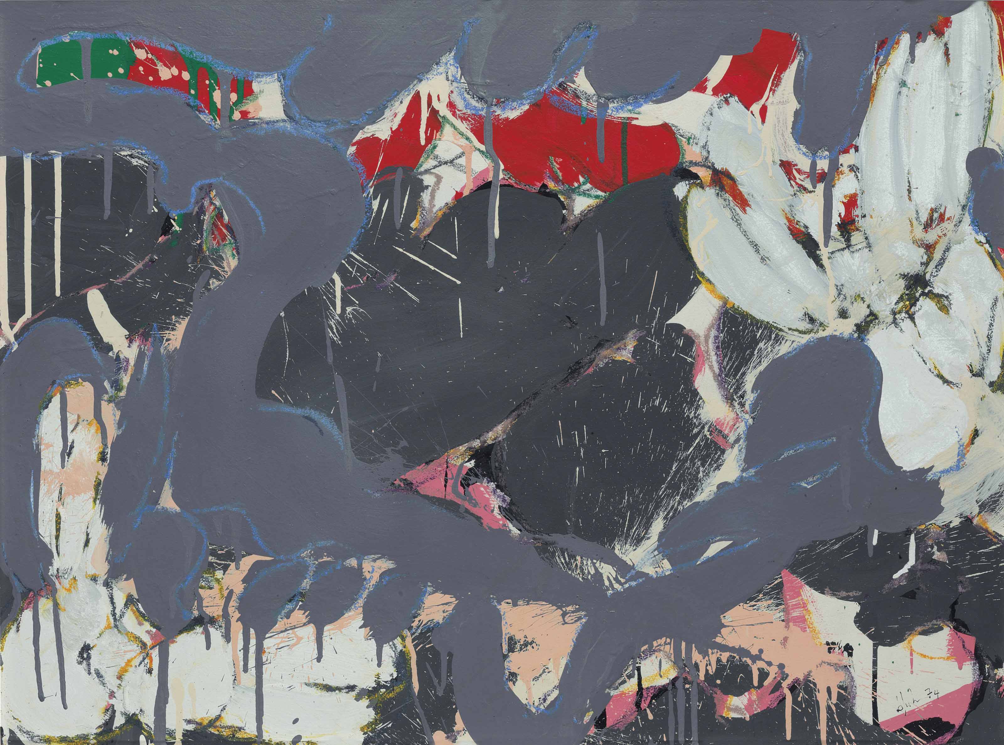 NORMAN BLUHM (1921-1999), Untitled | Christie’s