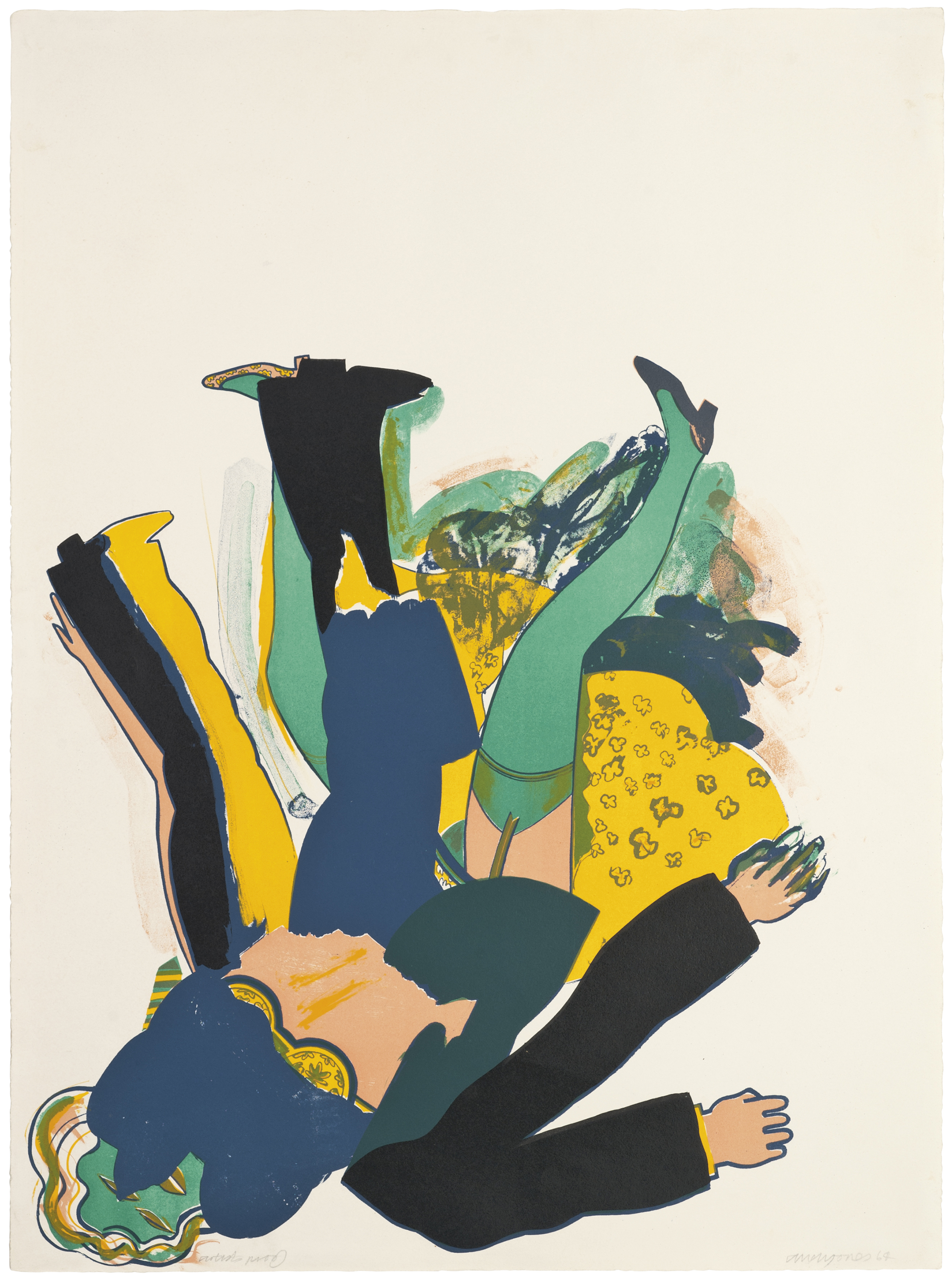 ALLEN JONES (B. 1937), Plates 2, 3 and 7, from: Concerning Marriages ...