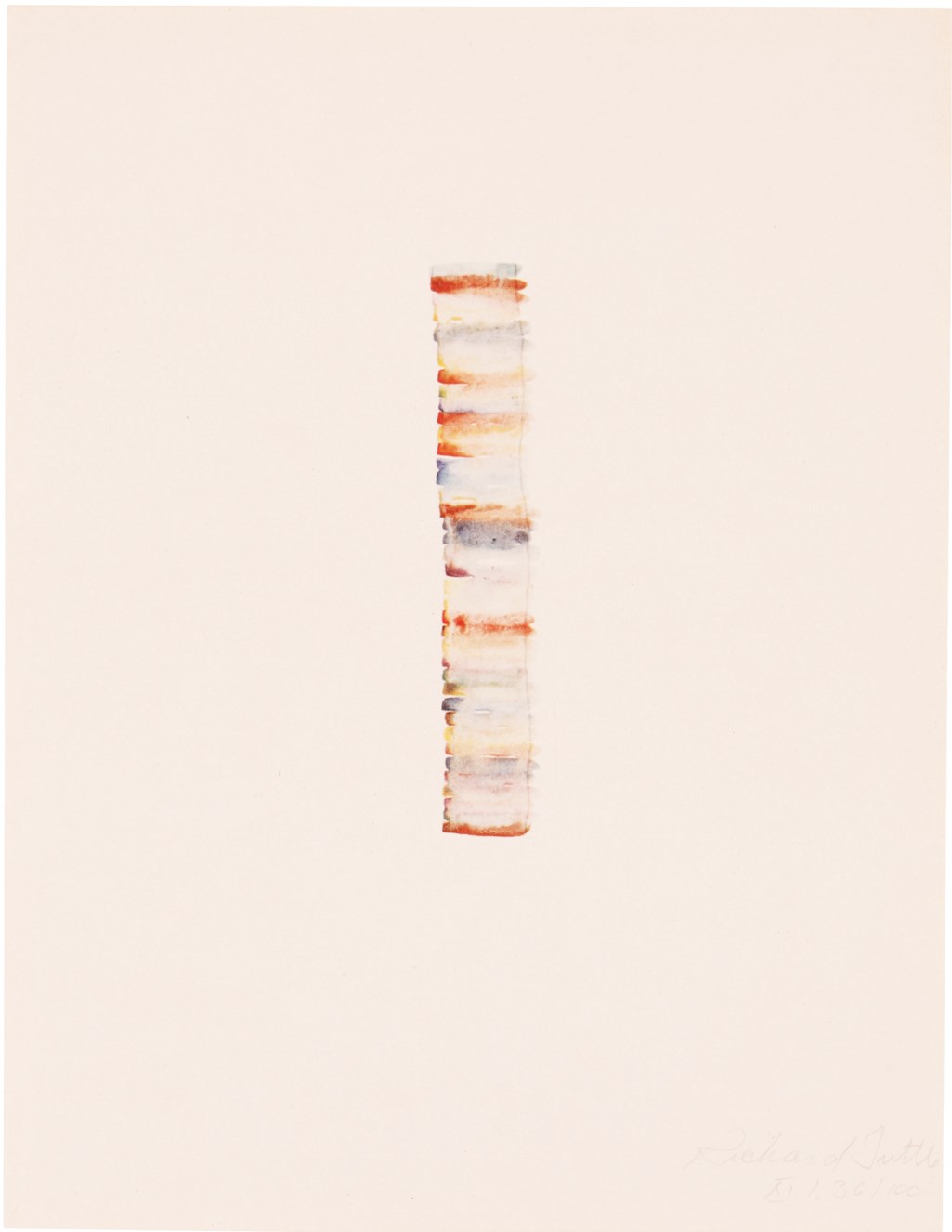 RICHARD TUTTLE (b. 1941), Stacked Color Drawings | Christie’s