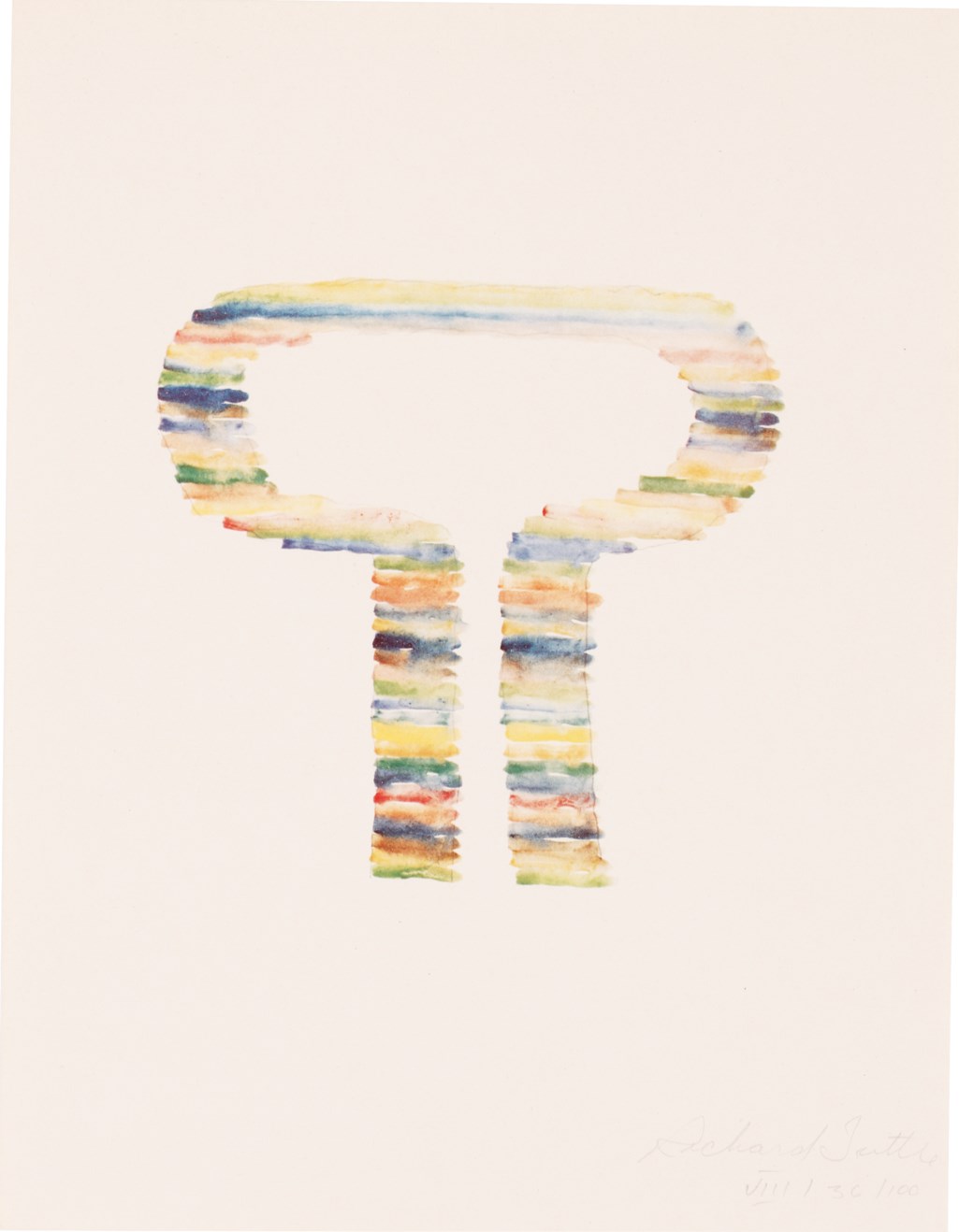 RICHARD TUTTLE (b. 1941), Stacked Color Drawings | Christie’s