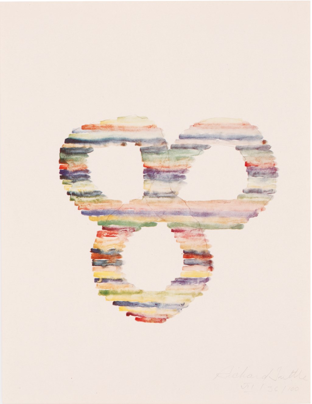 RICHARD TUTTLE (b. 1941), Stacked Color Drawings | Christie’s