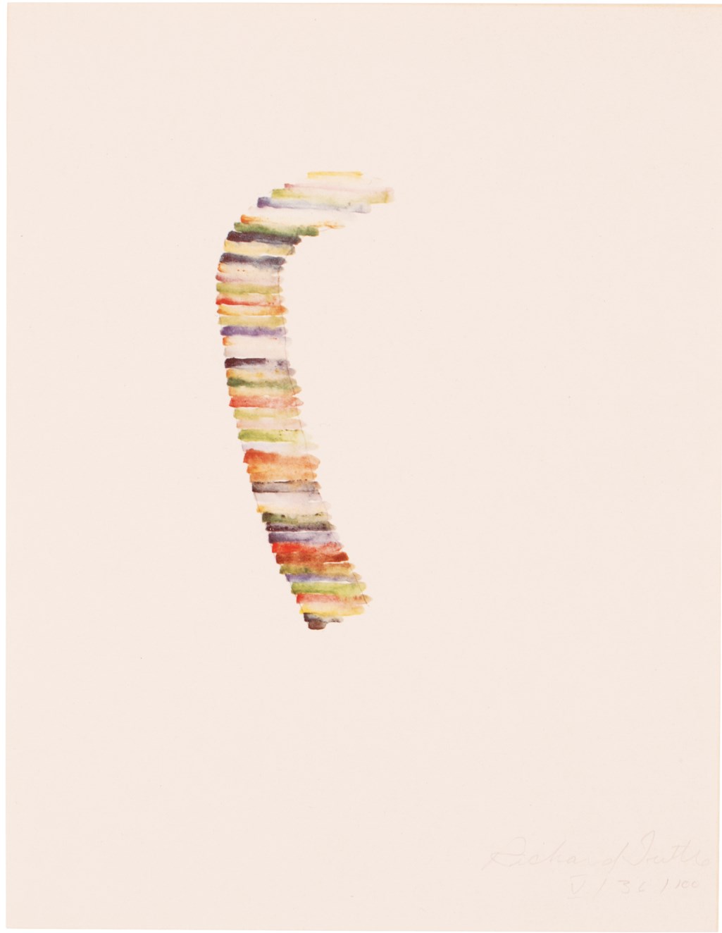 RICHARD TUTTLE (b. 1941), Stacked Color Drawings | Christie’s