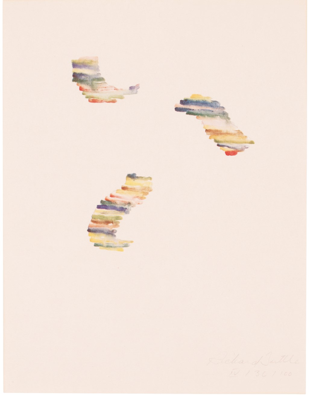 RICHARD TUTTLE (b. 1941), Stacked Color Drawings | Christie’s