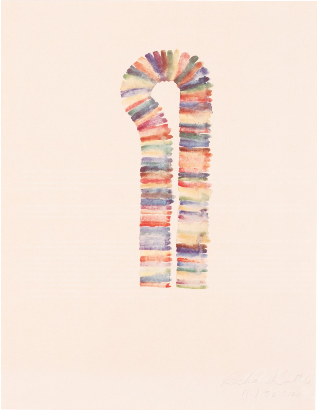 RICHARD TUTTLE (b. 1941), Stacked Color Drawings | Christie’s