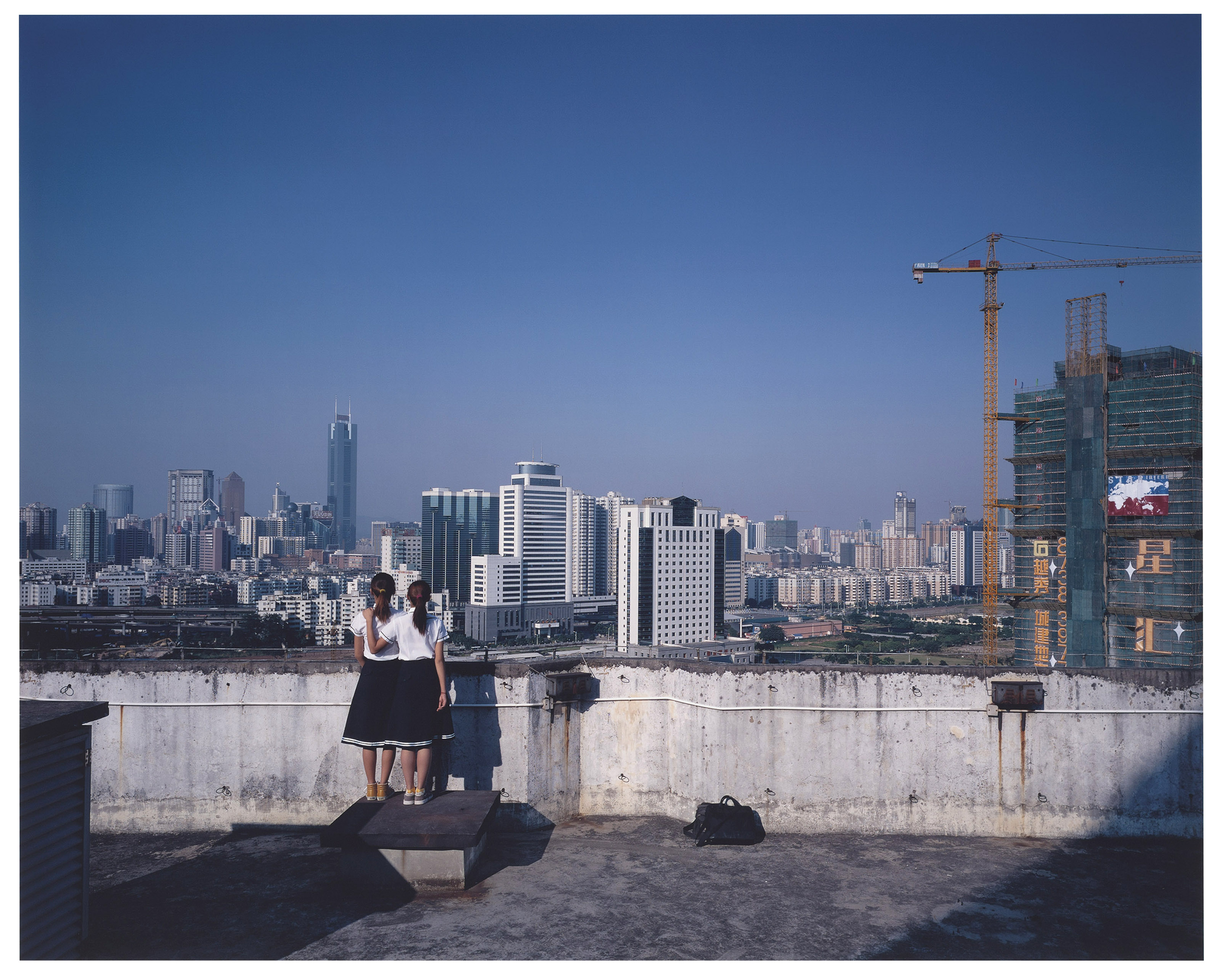 WENG FEN (CHINA, B. 1961), Bird's Eye View - Guangzhou | Christie’s