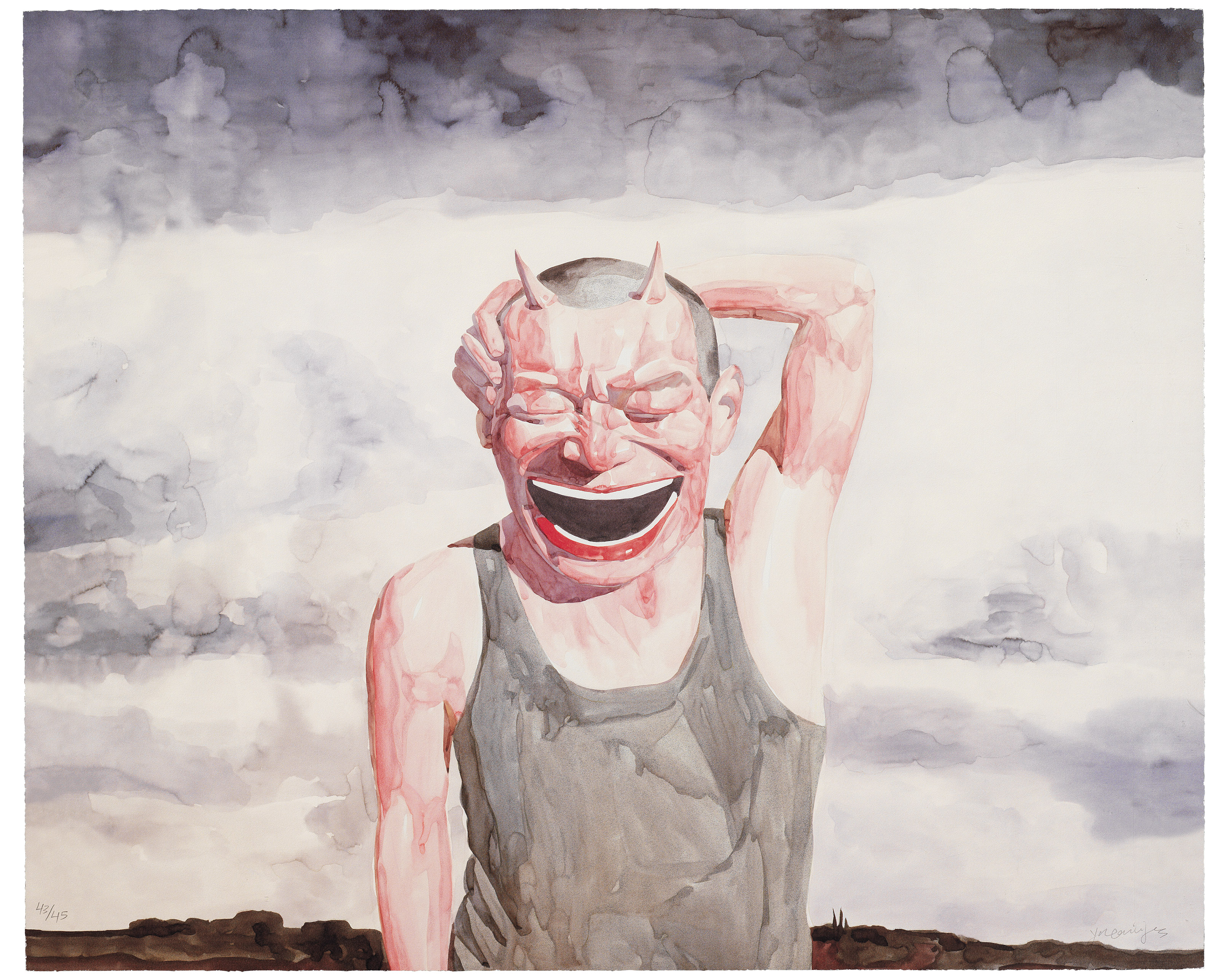 YUE MINJUN (CHINA, B. 1962), Untitled (Smile-ism No.27) | Christie’s