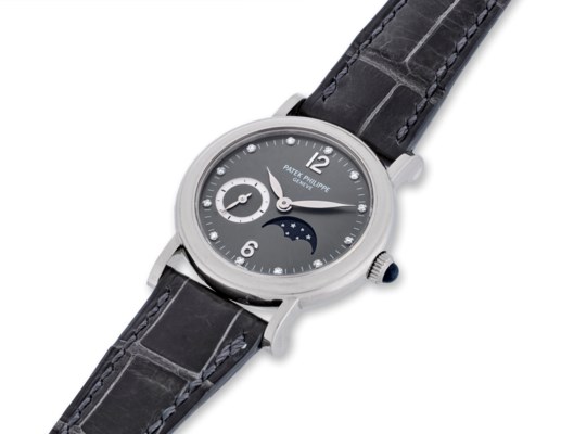 PATEK PHILIPPE, LADIES MOON-PHASE, REF. 4857, | Christie’s