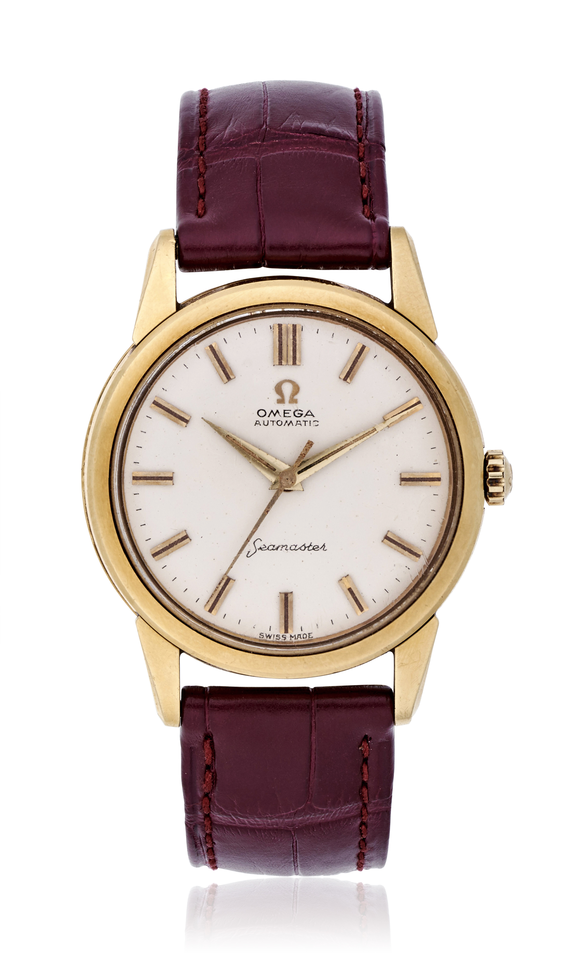 OMEGA, 18K GOLD SEAMASTER, CASE MADE IN ENGLAND, | Christie’s