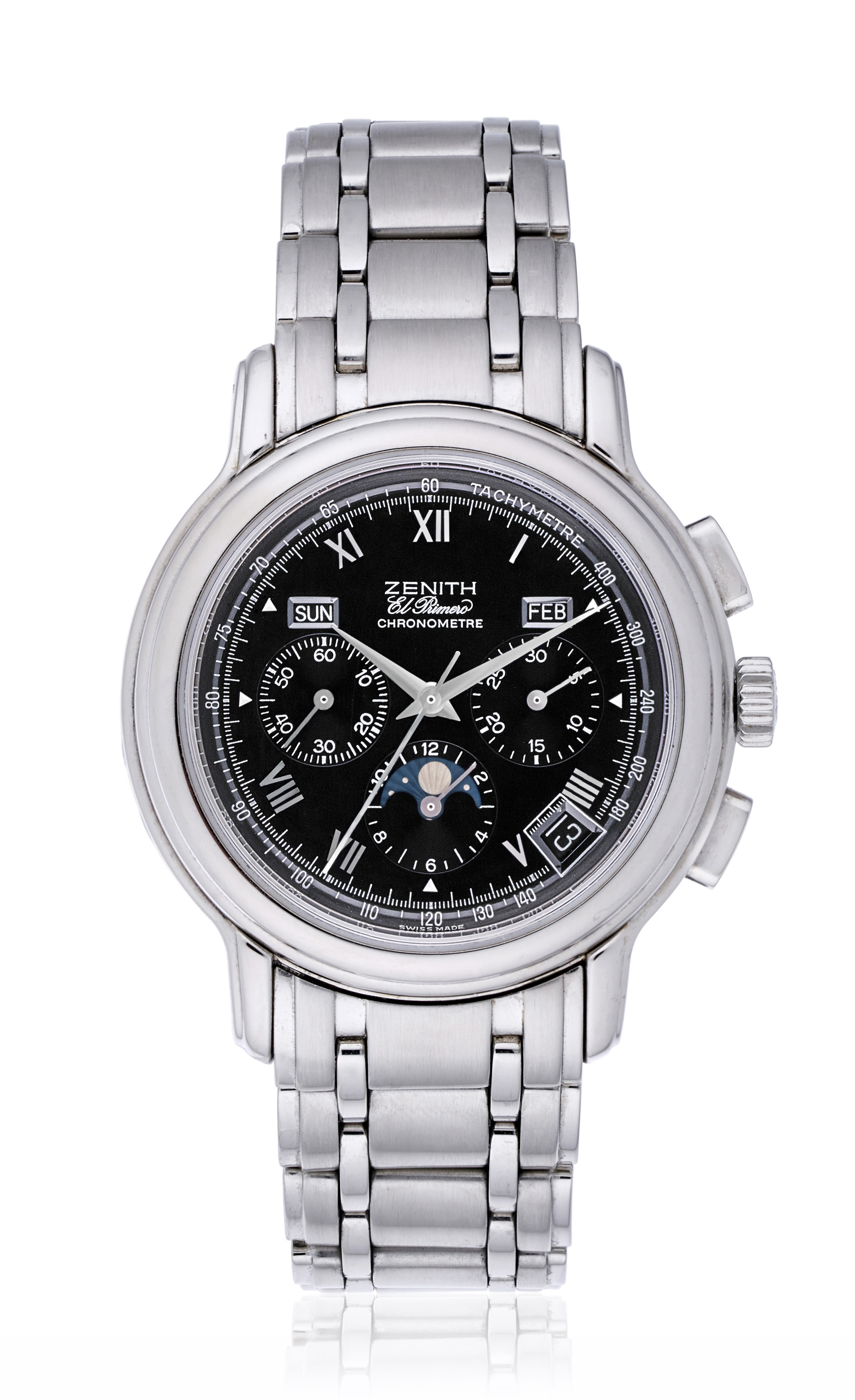 ZENITH, CHRONO MASTER WITH MOON PHASE, REF. 02 0240 410, | Christie’s