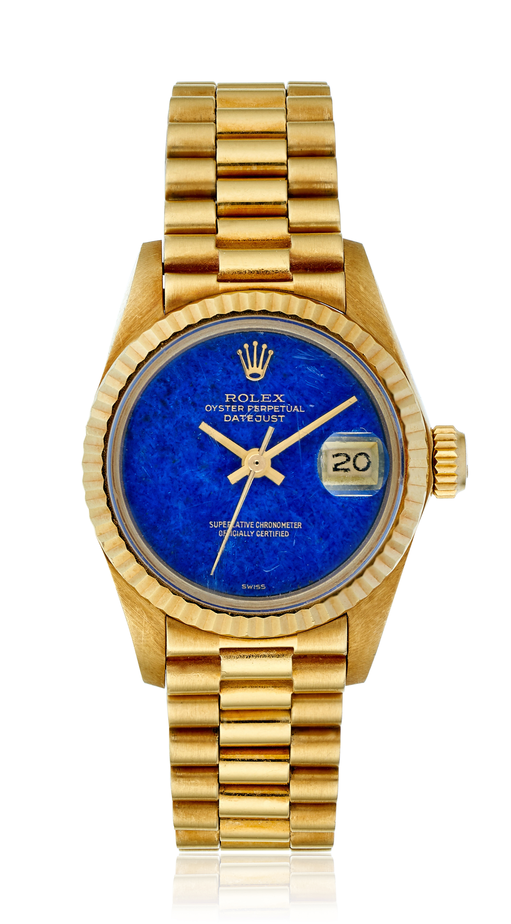 ROLEX LADIES LAPIS LAZULI DATEJUST, REF. 6917, | Christie’s