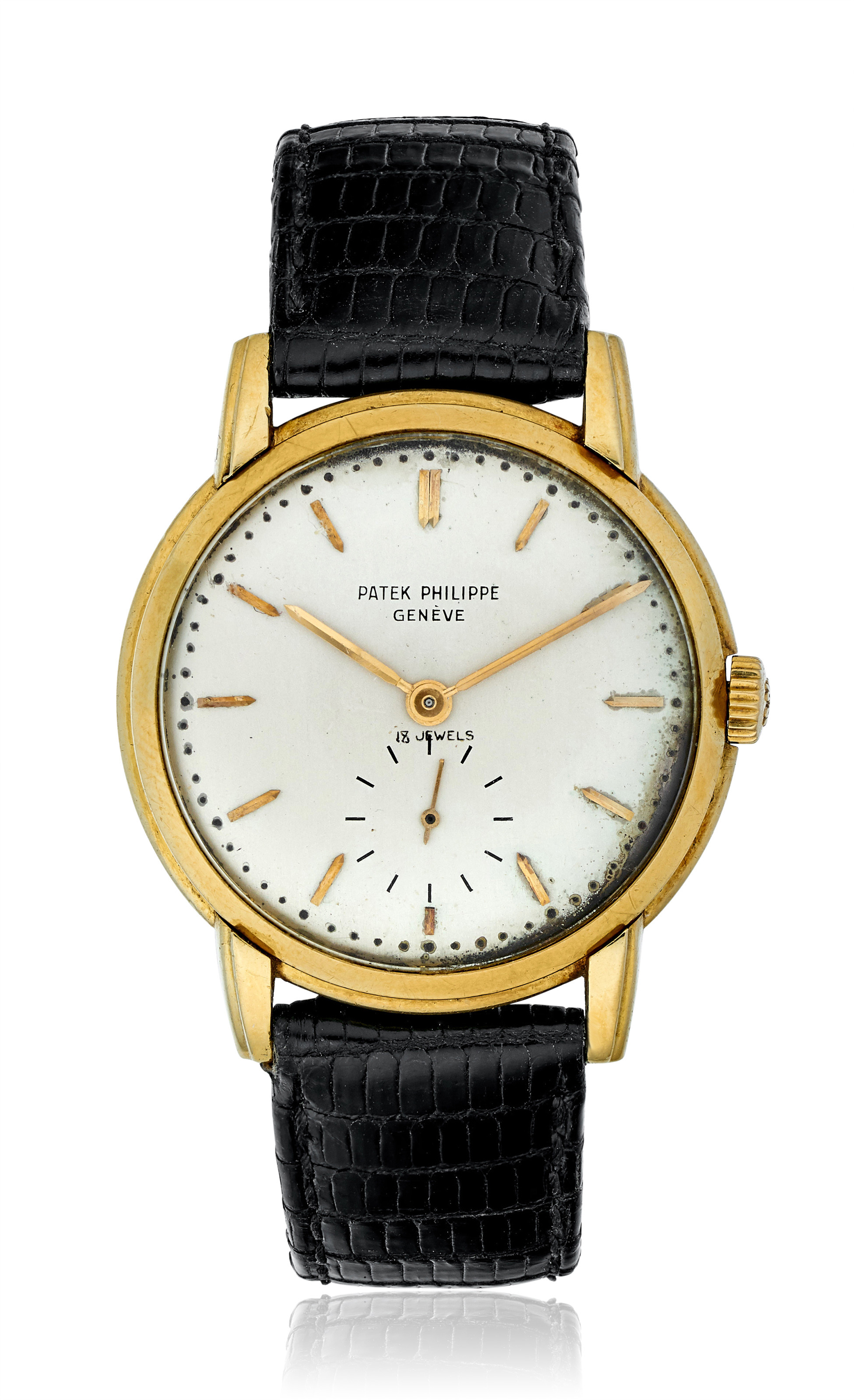 PATEK PHILIPPE. YELLOW GOLD CALATRAVA, REF. 2484, | Christie’s