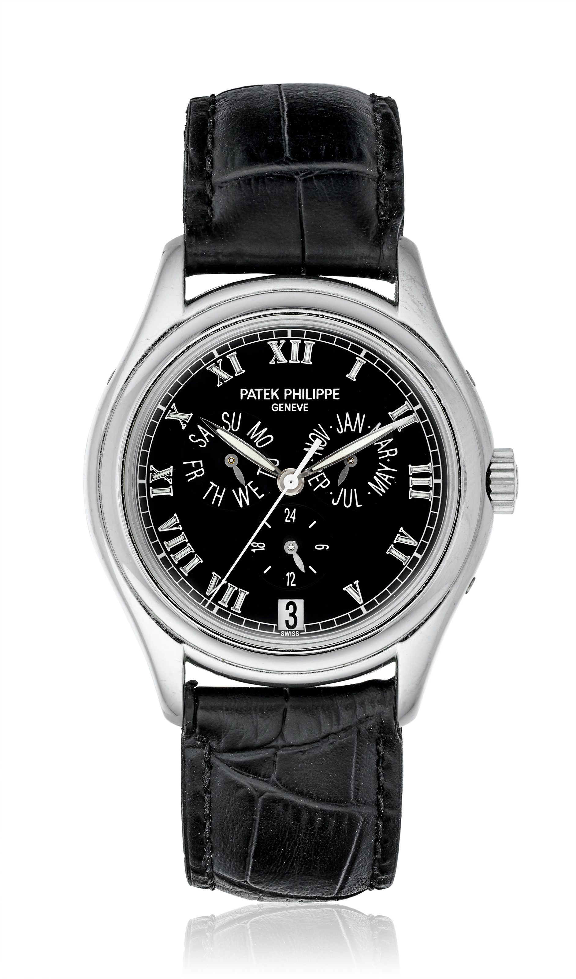 PATEK PHILIPPE, PLATINUM ANNUAL CALENDAR, REF. 5035, | Christie’s
