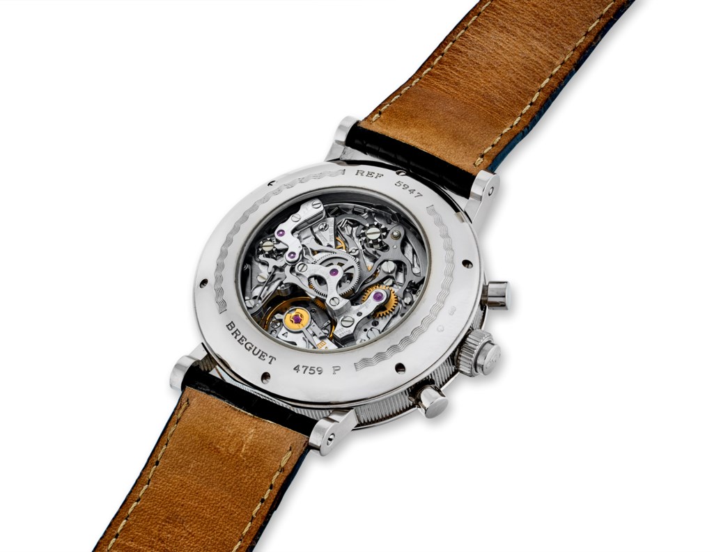 BREGUET, “RATTRAPANTE” SPLIT-SECONDS CHRONOGRAPH, REF. 5947, | Christie’s