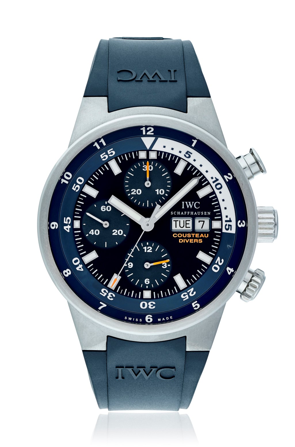 IWC, TRIBUTE TO CALYPSO, DIVER CHRONOGRAPH, REF. 3782, | Christie’s
