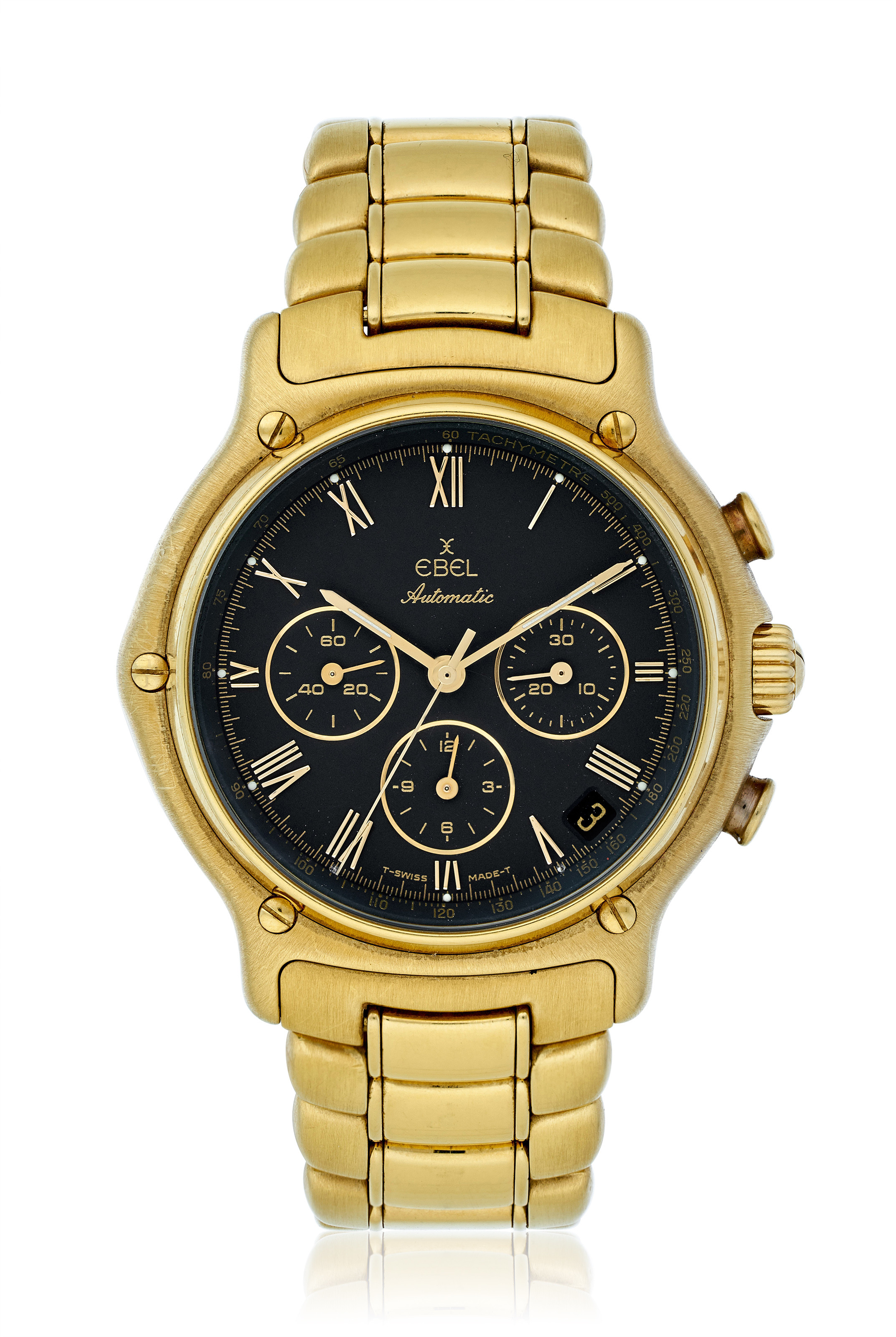 EBEL, GOLD AUTOMATIC CHRONOGRAPH, REF. 8134801, Christie’s EBEL, GOLD ...