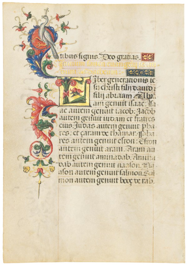 A substantial fragment of a Spanish devotional manuscript, [Spain, c ...