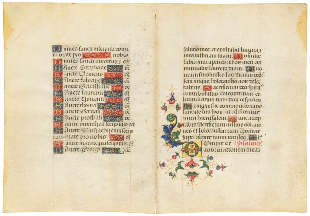 A substantial fragment of a Spanish devotional manuscript, [Spain, c ...