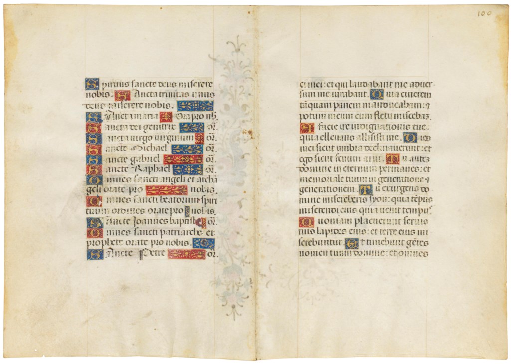 A substantial fragment of a Spanish devotional manuscript, [Spain, c ...