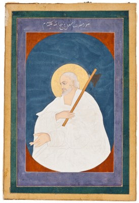 A portrait of the Prophet Isma'il, [Mughal India or Deccan, 19th ...