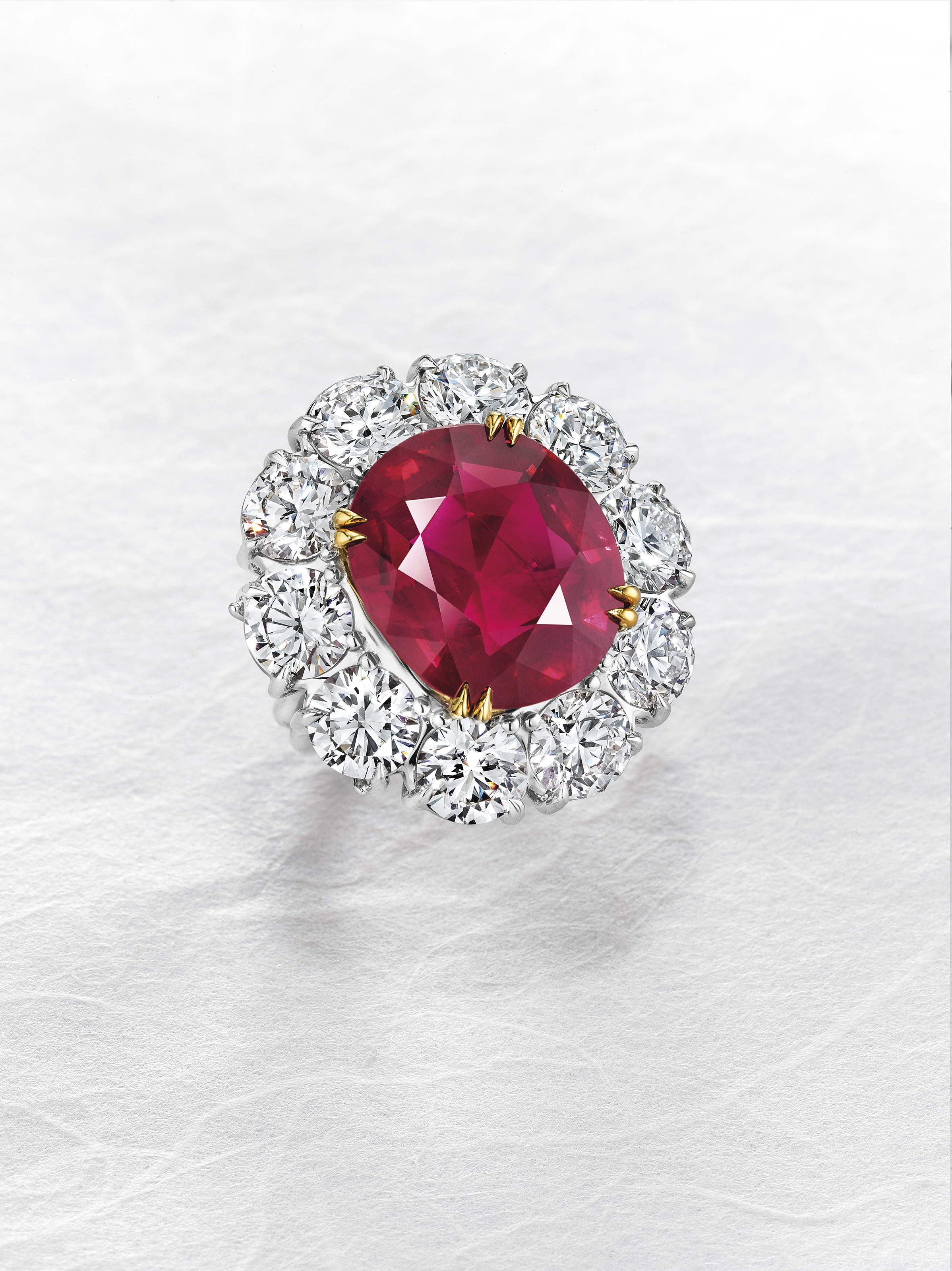 AN EXCEPTIONAL RUBY AND DIAMOND RING | Christie's