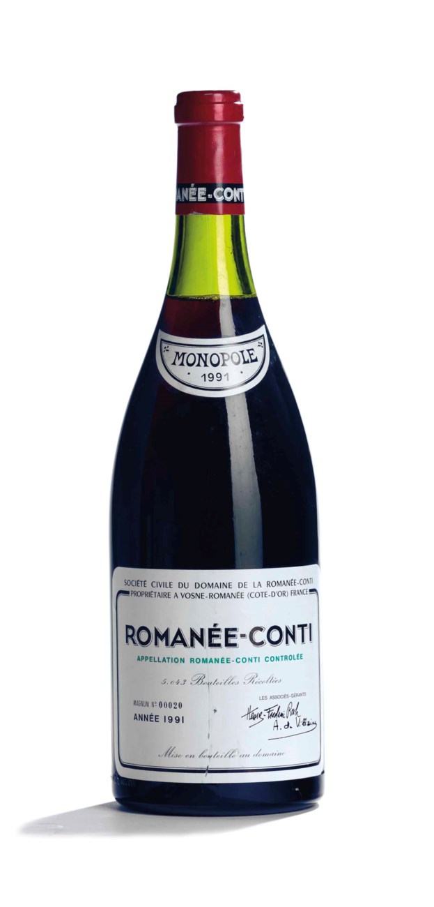 Domaine de la Romanée-Conti, Romanée-Conti 1991 | Christie's