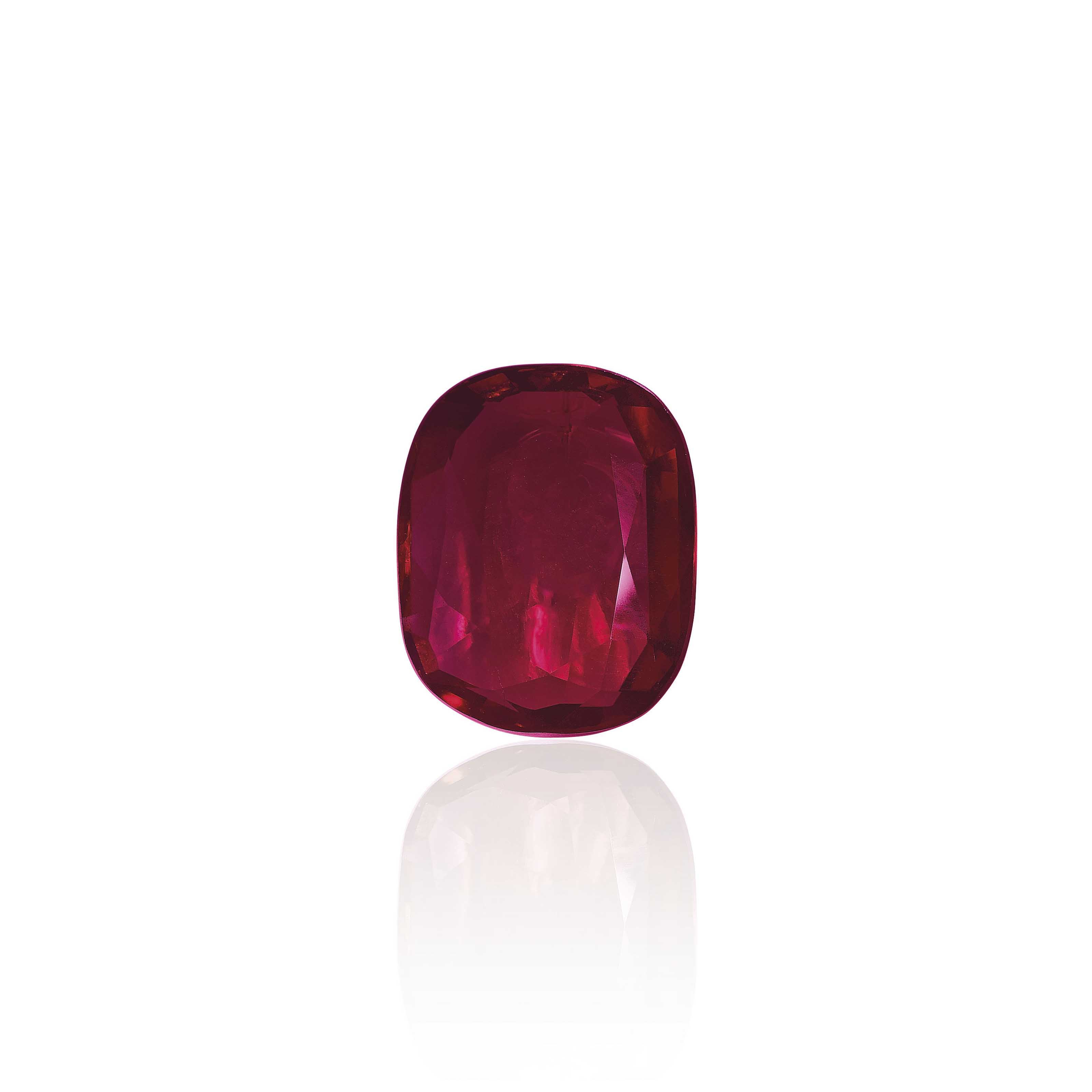 AN UNMOUNTED RUBY