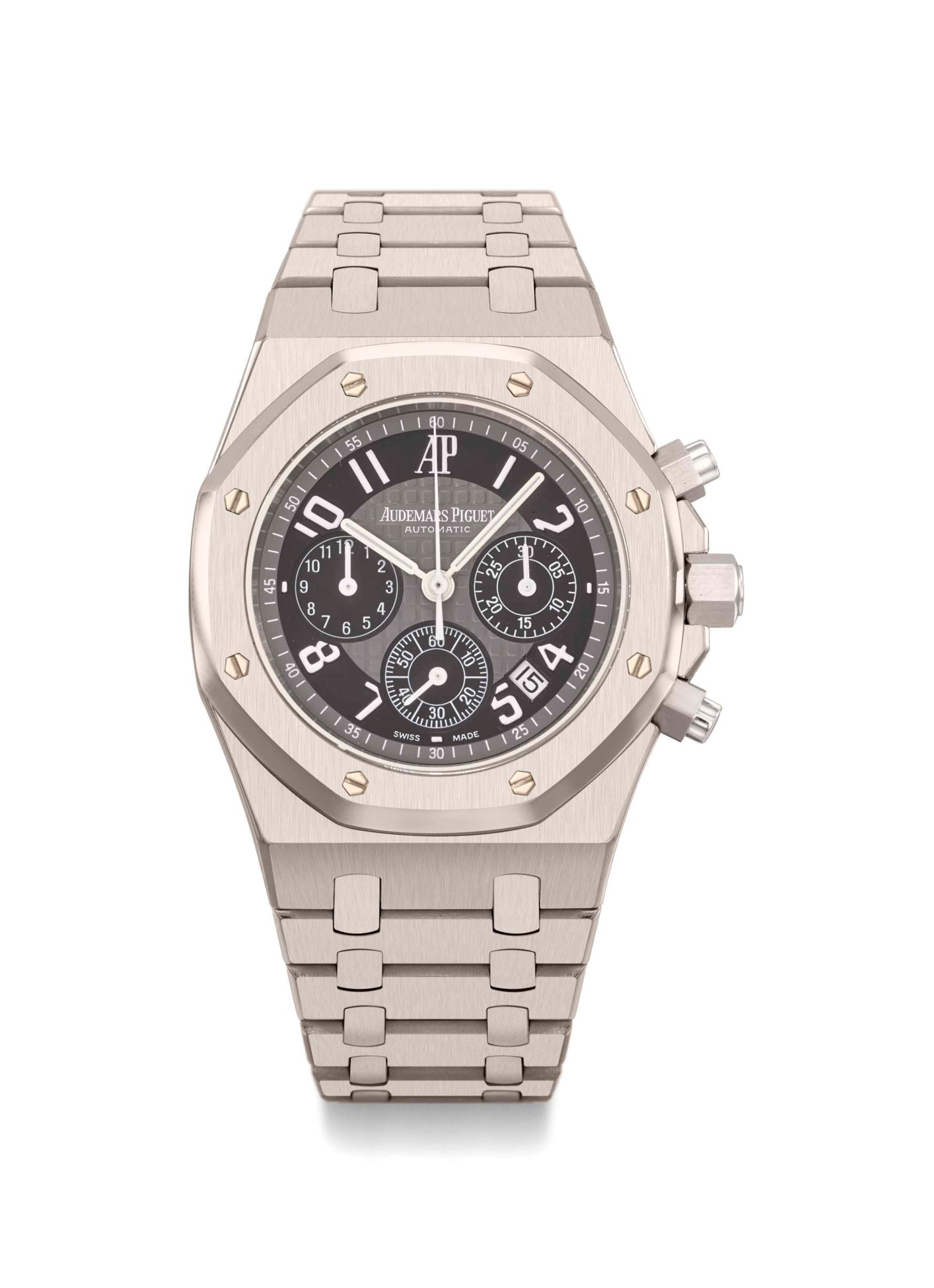 Audemars Piguet. A fine limited edition titanium automatic chronograph ...