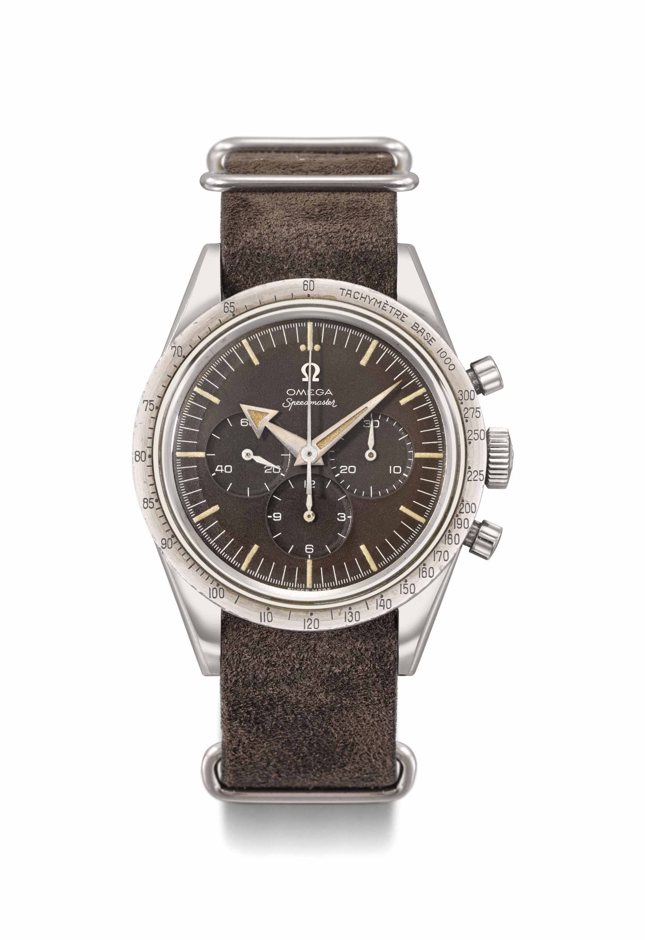 OMEGA | SPEEDMASTER REF 2915-2 'BROAD ARROW', A STAINLESS STEEL ...