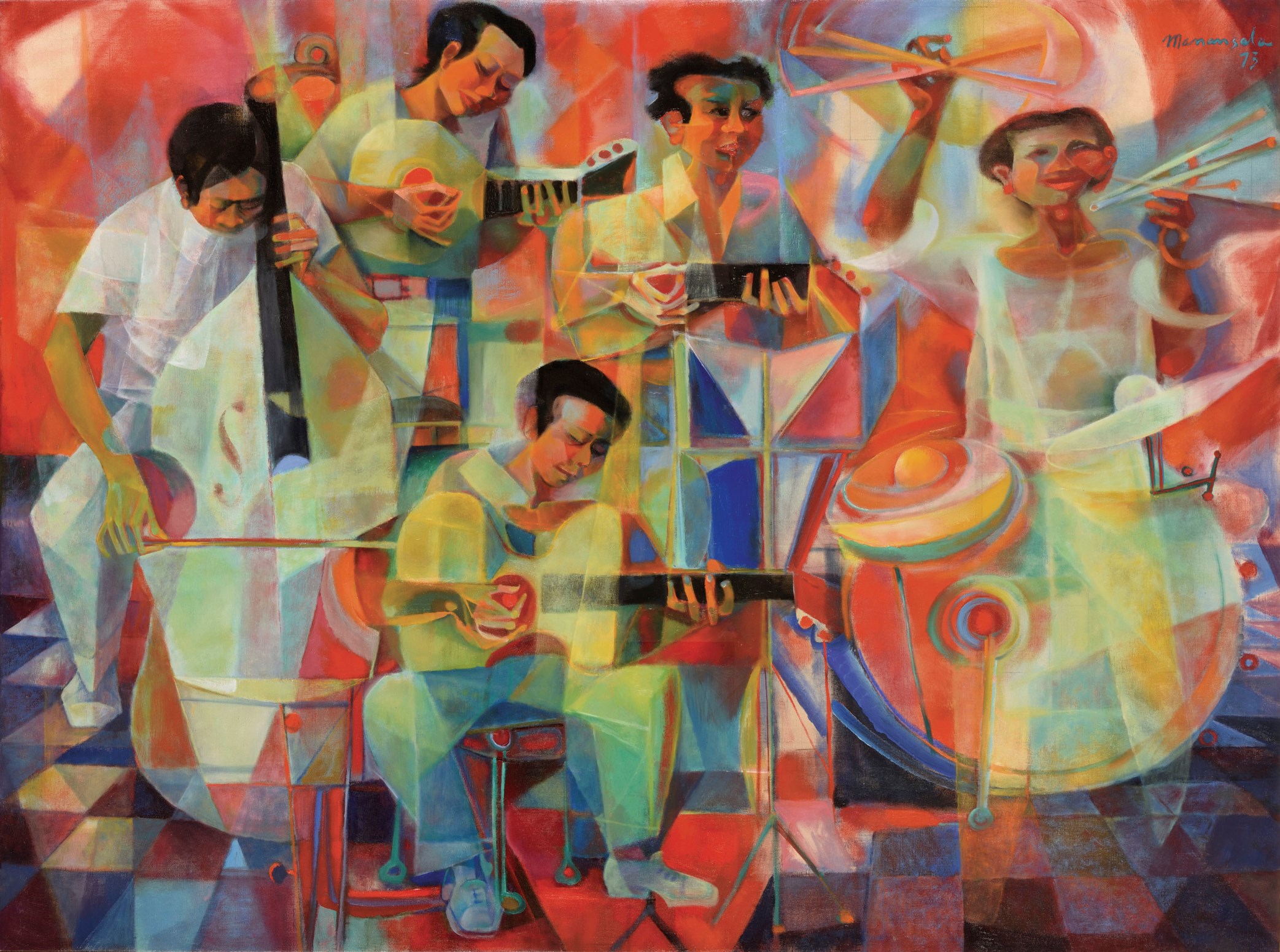 VICENTE SILVA MANANSALA (PHILIPPINES, 1910-1981), The Musicians ...