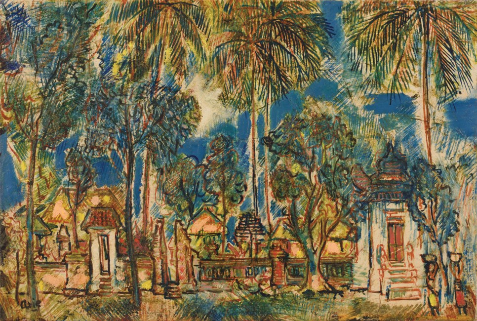ARIE SMIT (INDONESIA, 1916-2016), VILLAGE OF BLEGA, BALI | Christie's