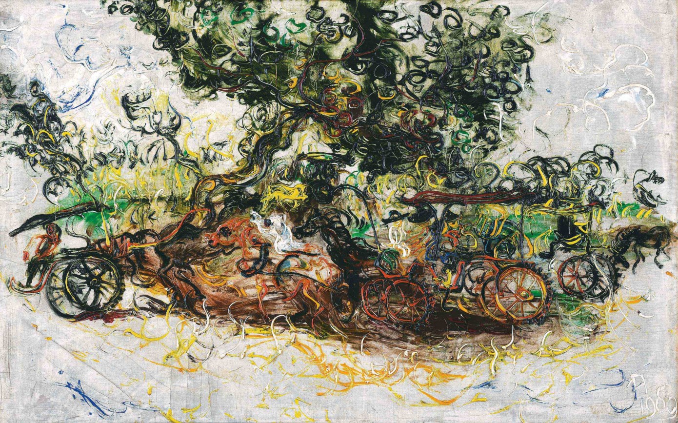 AFFANDI (INDONESIA, 1907-1990), Andong (Horse Cart) | Christie's
