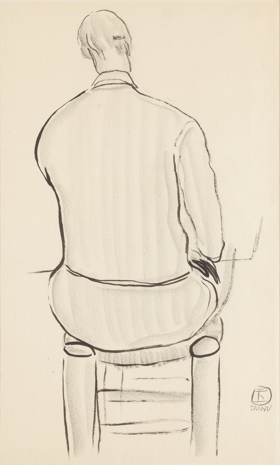 SANYU (CHANG YU, FRANCE/CHINA, 1895-1966), Seated Man | Christie's
